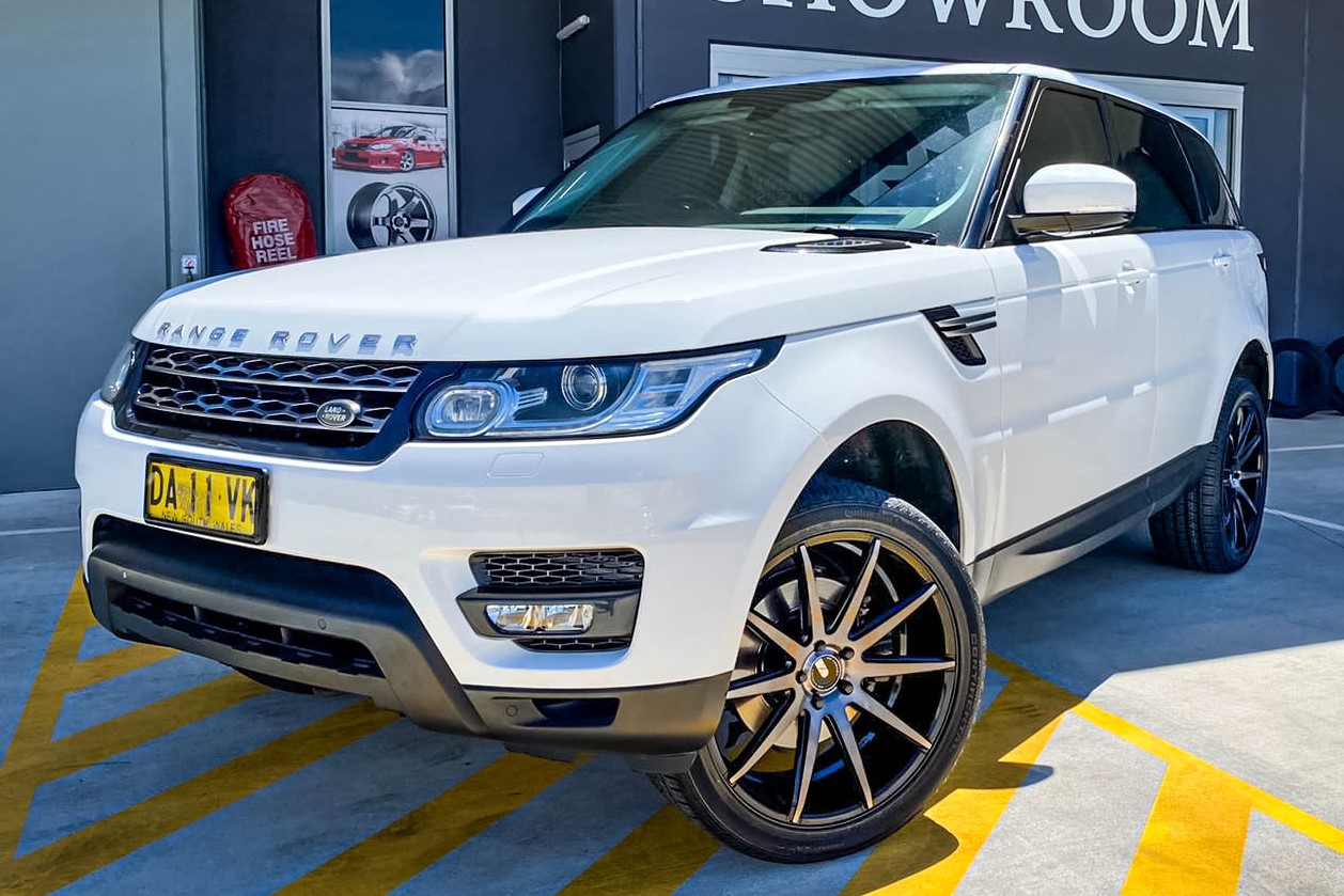 LAND ROVER RANGE ROVER XO SYDNEY GLOSS BLACK DARK TINT Wheel #10047