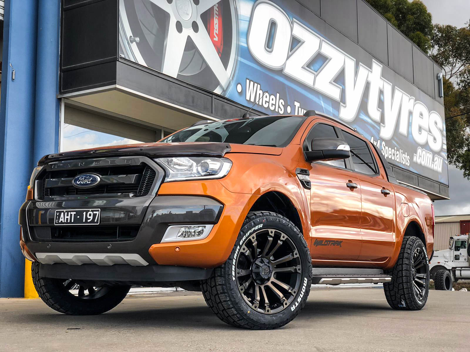 Ford ranger hussla ambush bronze tint face #1014
