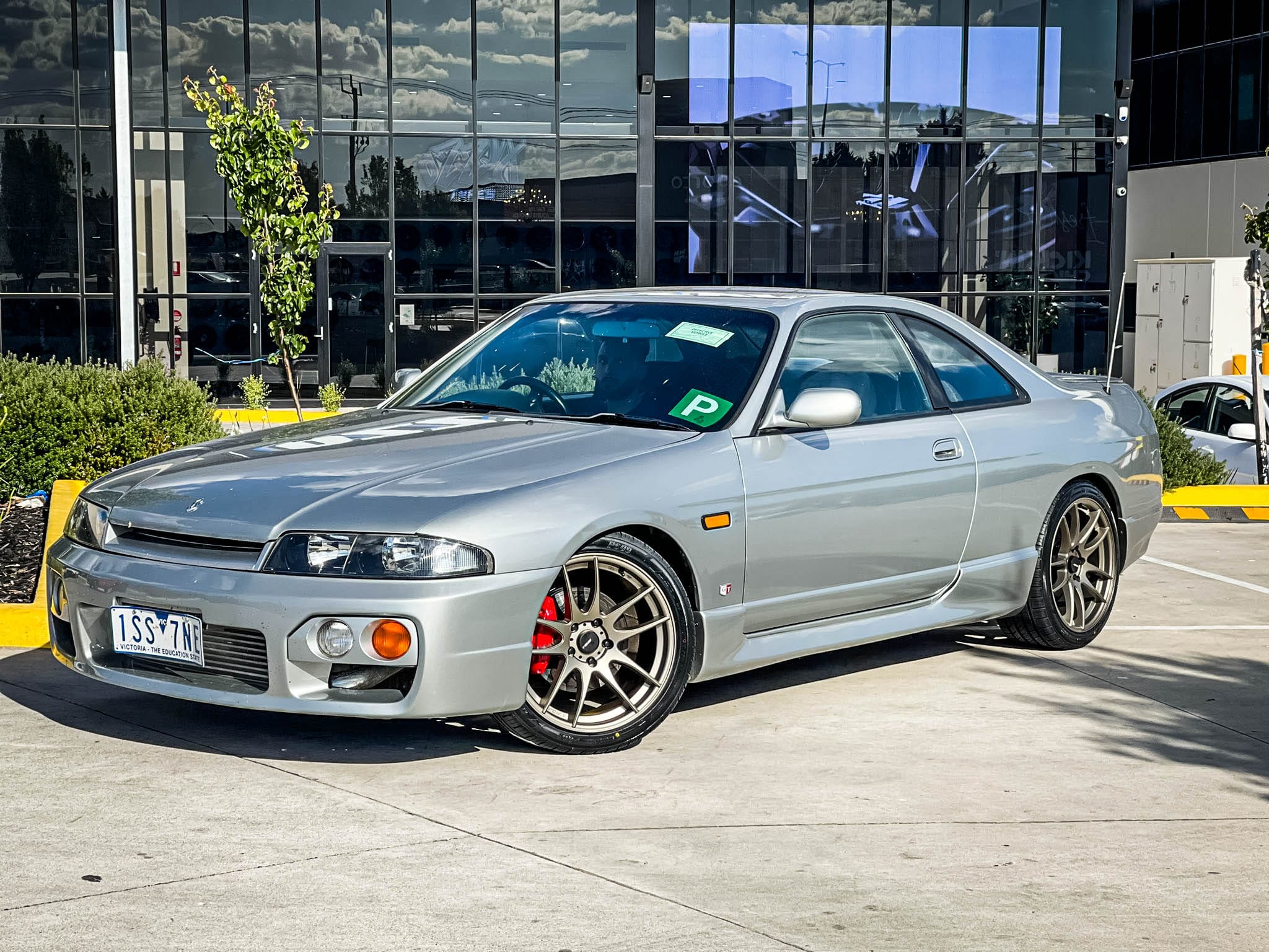 nissan skyline avid av-32 matte bronze wheel #10164