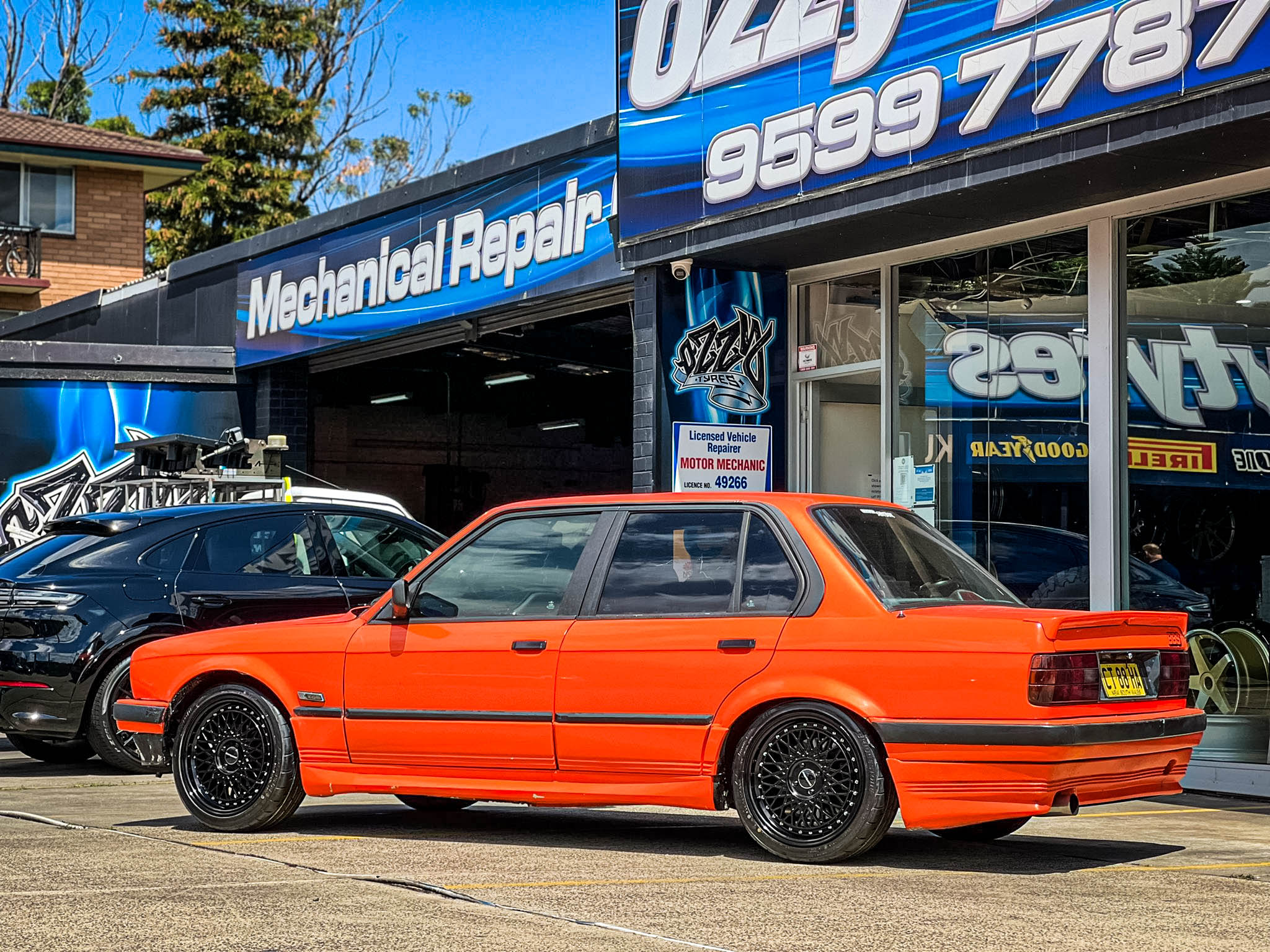 bmw 3 series avant garde m220 full gloss black wheel #10206