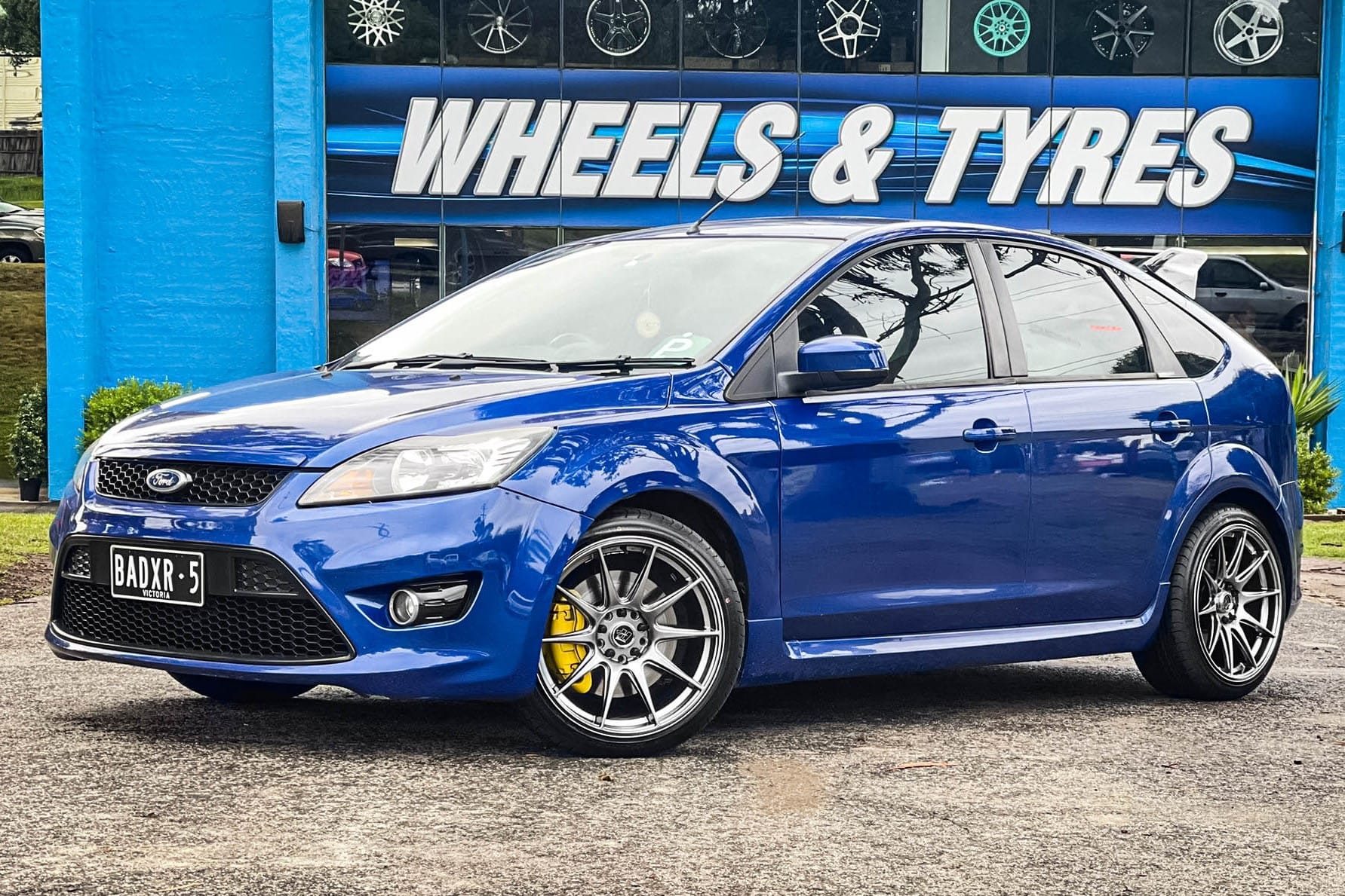 FORD FOCUS HUSSLA 027 CHROMIUM Wheel #10387