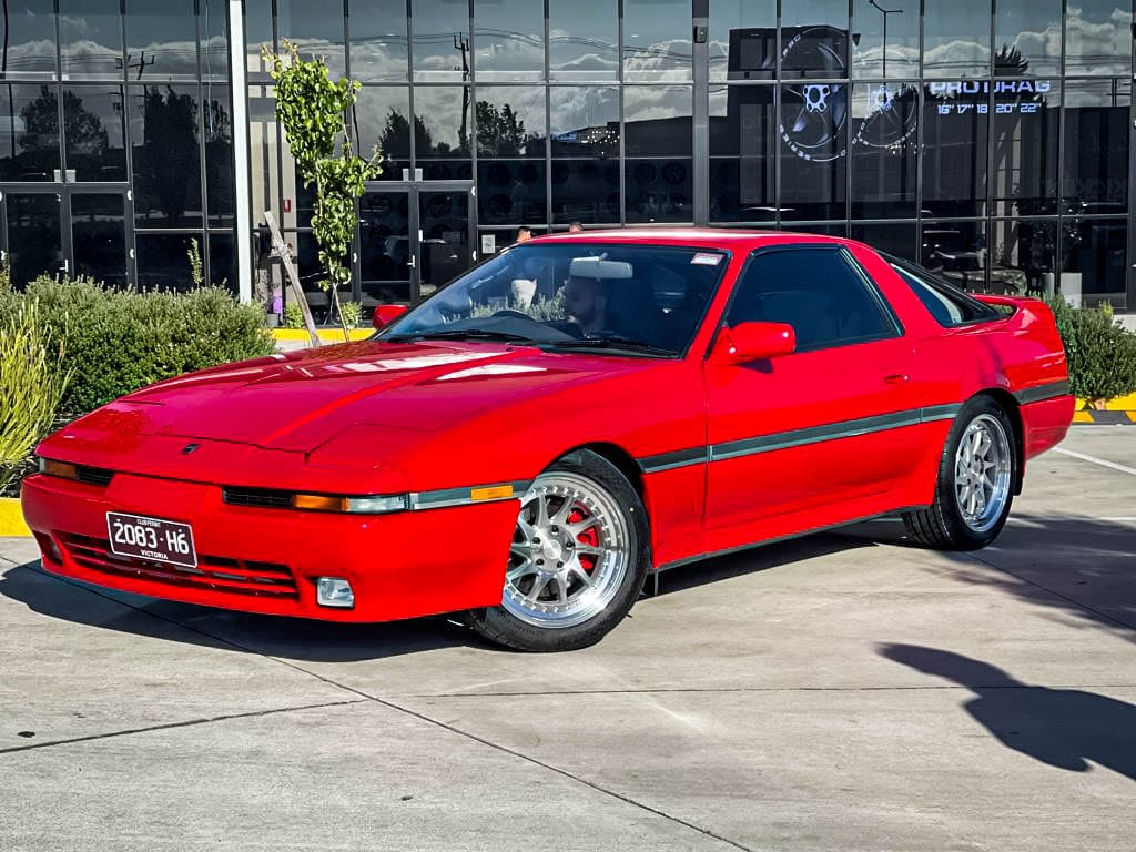 TOYOTA SUPRA AVID AV-56 MACHINED SILVER Wheel #10424