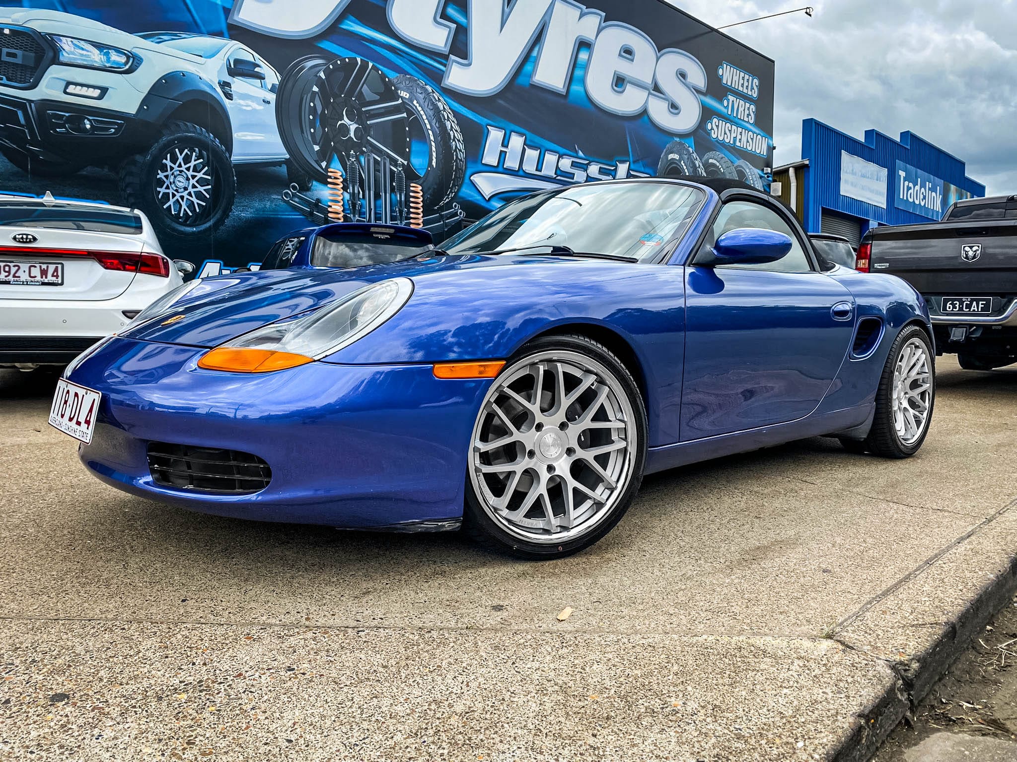 porsche boxster vertini magic machined face chrome lip wheel #10513