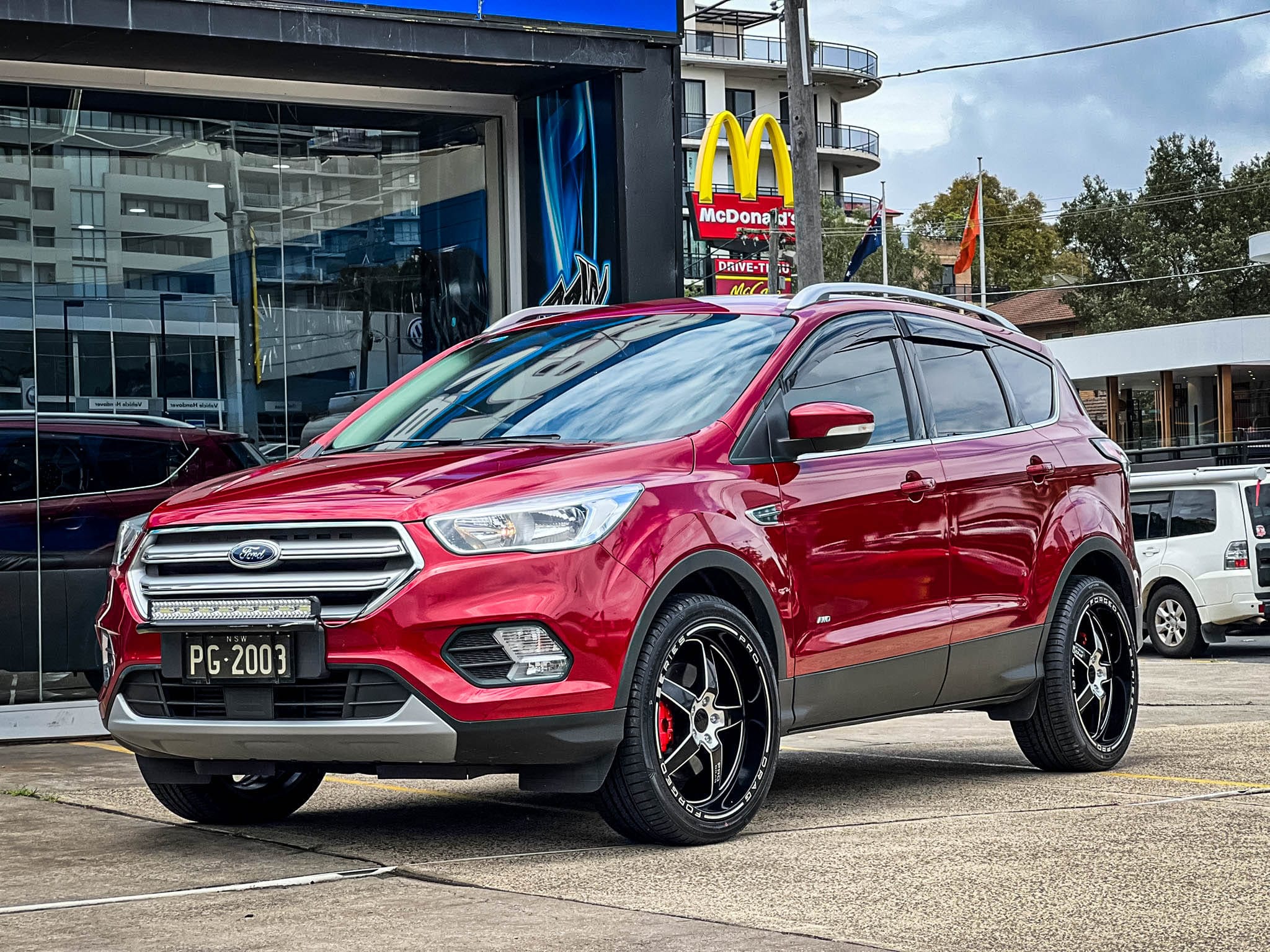 FORD ESCAPE PRO DRAG PD1 BLACK LIP Wheel #10533