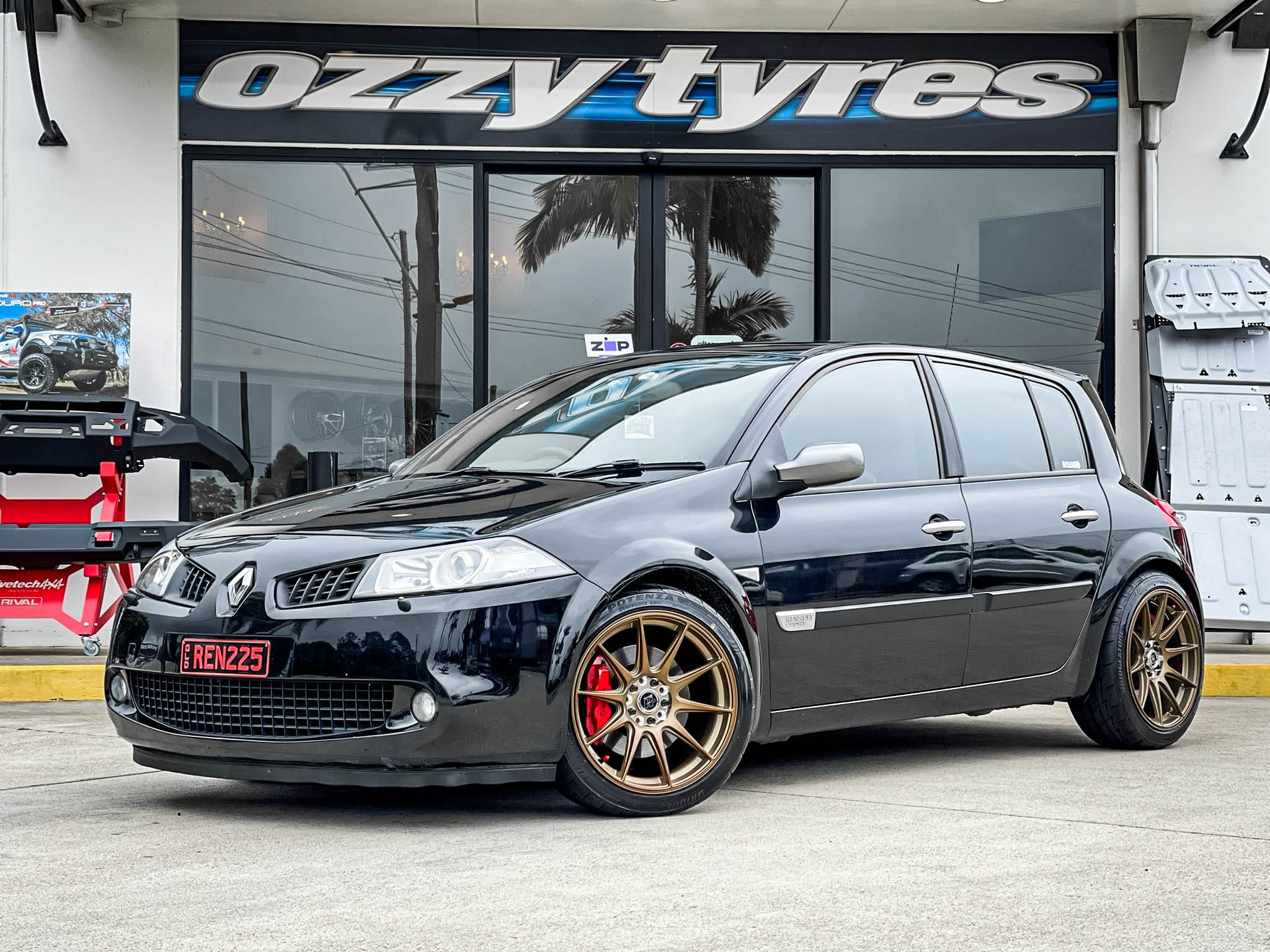 RENAULT MEGANE HUSSLA 027 BROWN BRONZE Wheel #10538