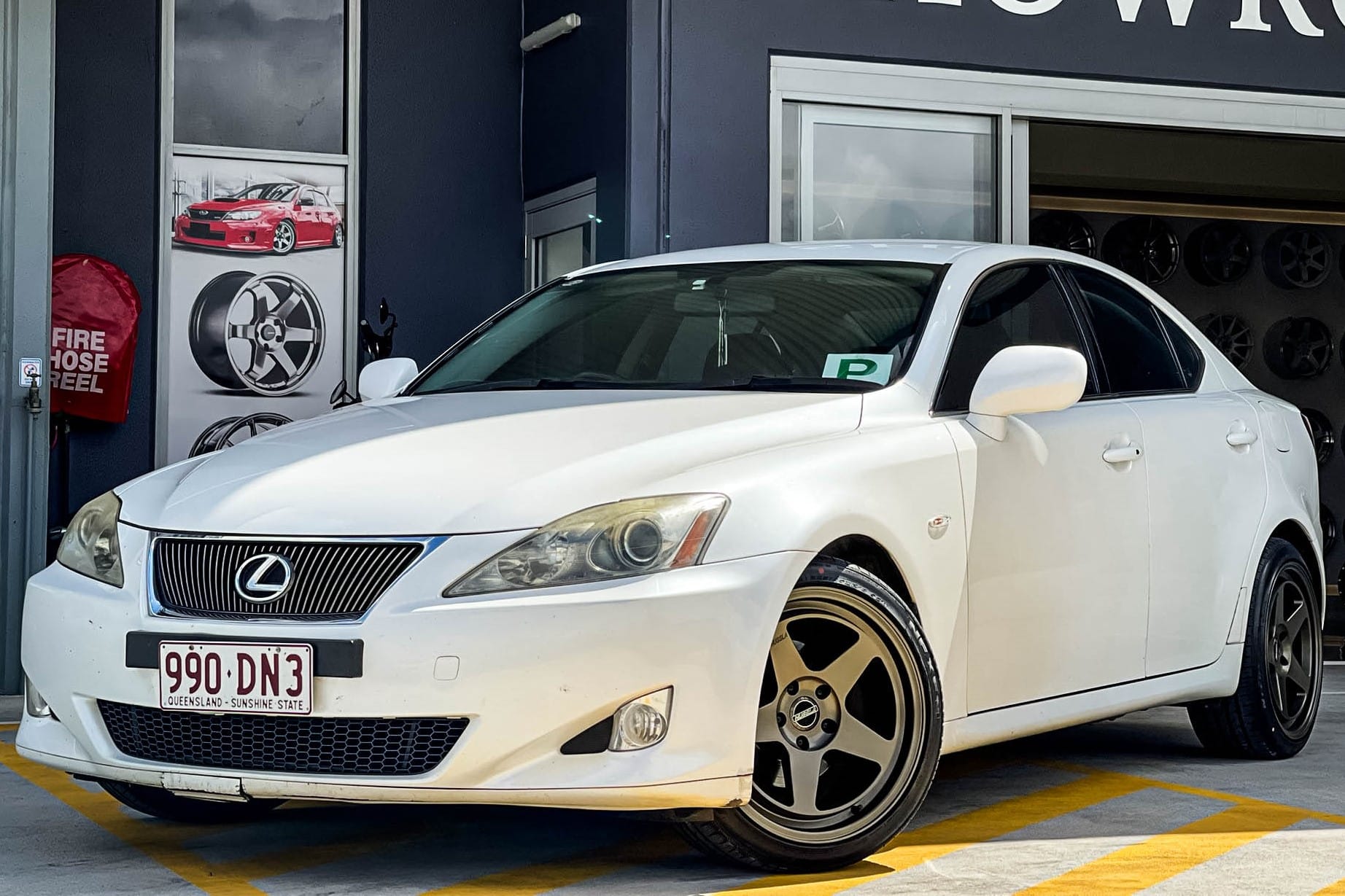 LEXUS IS HUSSLA NUR SPEC FULL MATTE BRONZE Wheel #10801