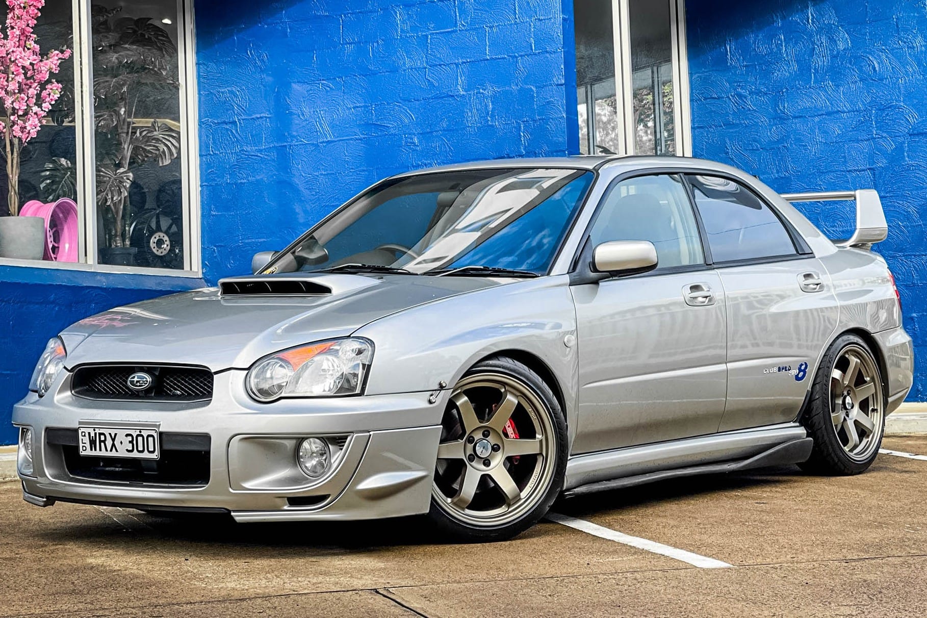 subaru impreza wrx avid av-06 matte bronze wheel #10948