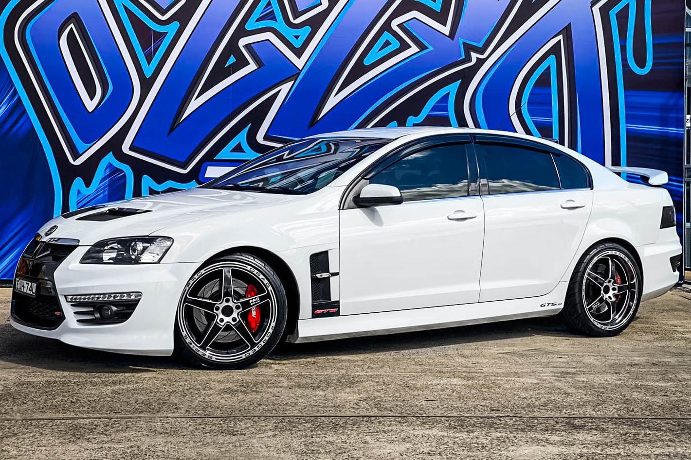 HOLDEN HSV GTS PRO DRAG PD1 MACHINED LIP Wheel #11009