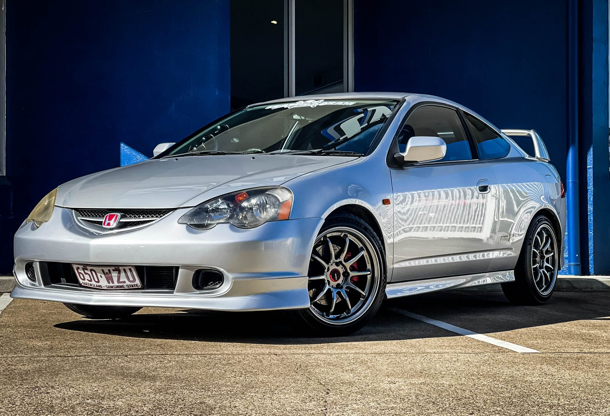 HONDA INTEGRA AVID AV-40 HYPER BLACK Wheel #11396