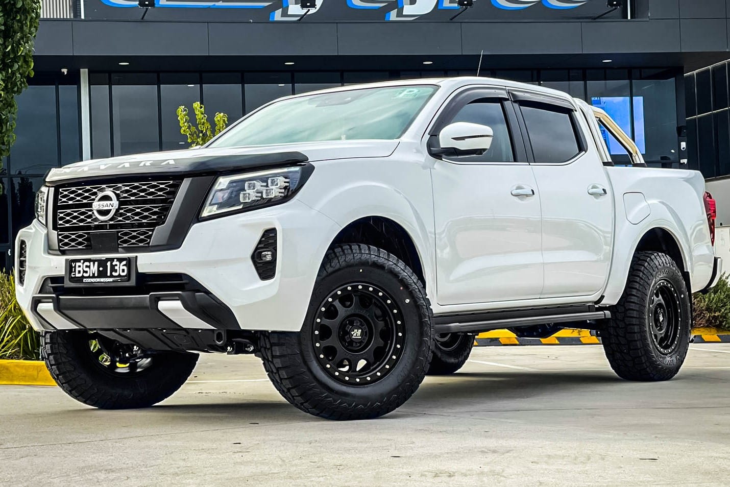 nissan navara hussla raptor matte black wheel #11447