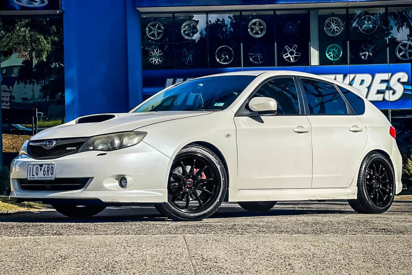 SUBARU IMPREZA WRX AVID AV-40 GLOSS BLACK Wheel #11448