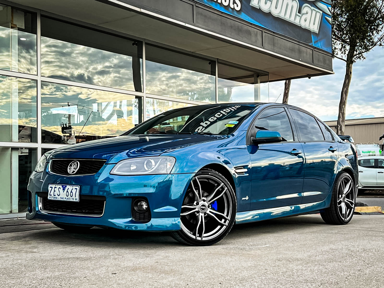 HOLDEN COMMODORE HUSSLA ALL STAR HYPER BLACK Wheel #11625