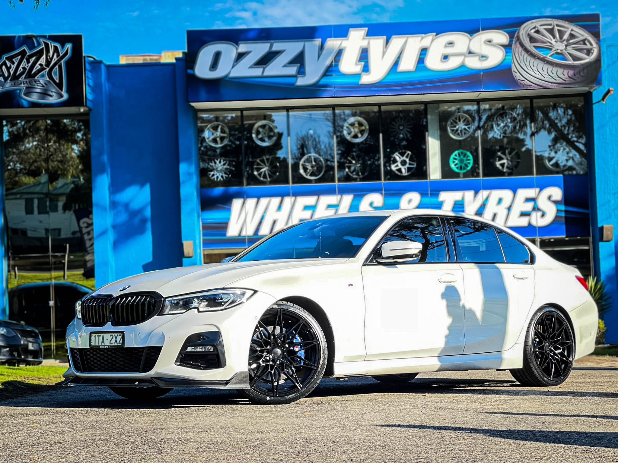 BMW 3 SERIES EURO SPEC REPLICA WEB 877 GLOSS BLACK Wheel #11704