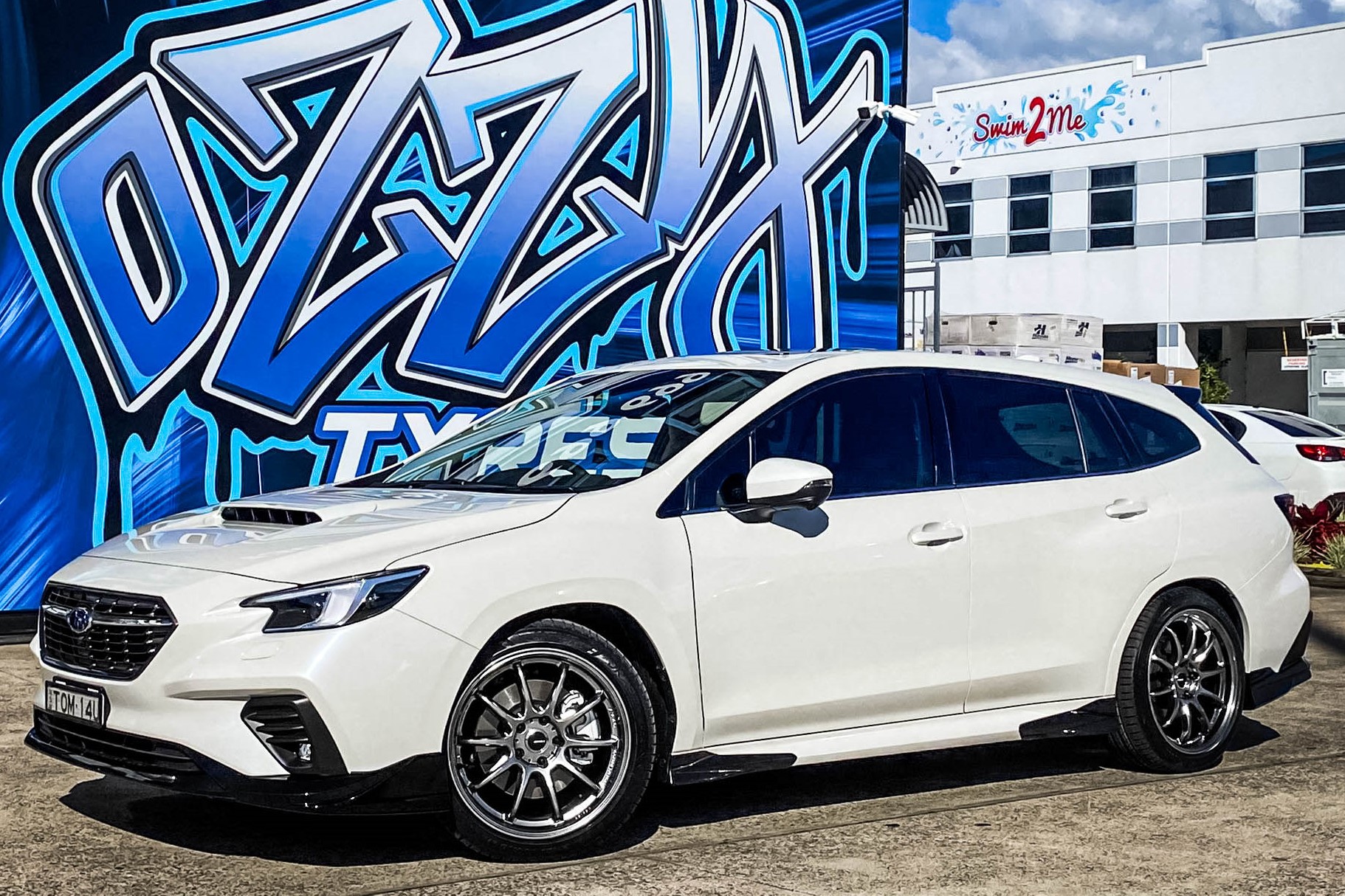 SUBARU WRX AVID AV-40 HYPER BLACK Wheel #11792