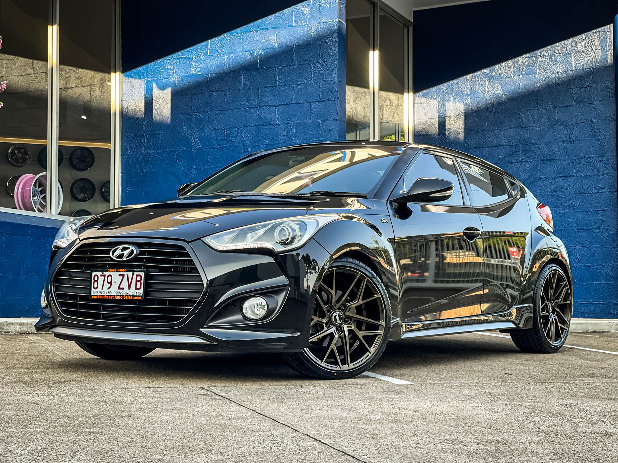 HYUNDAI VELOSTER HUSSLA JACQUES MATTE BRONZE Wheel #11899