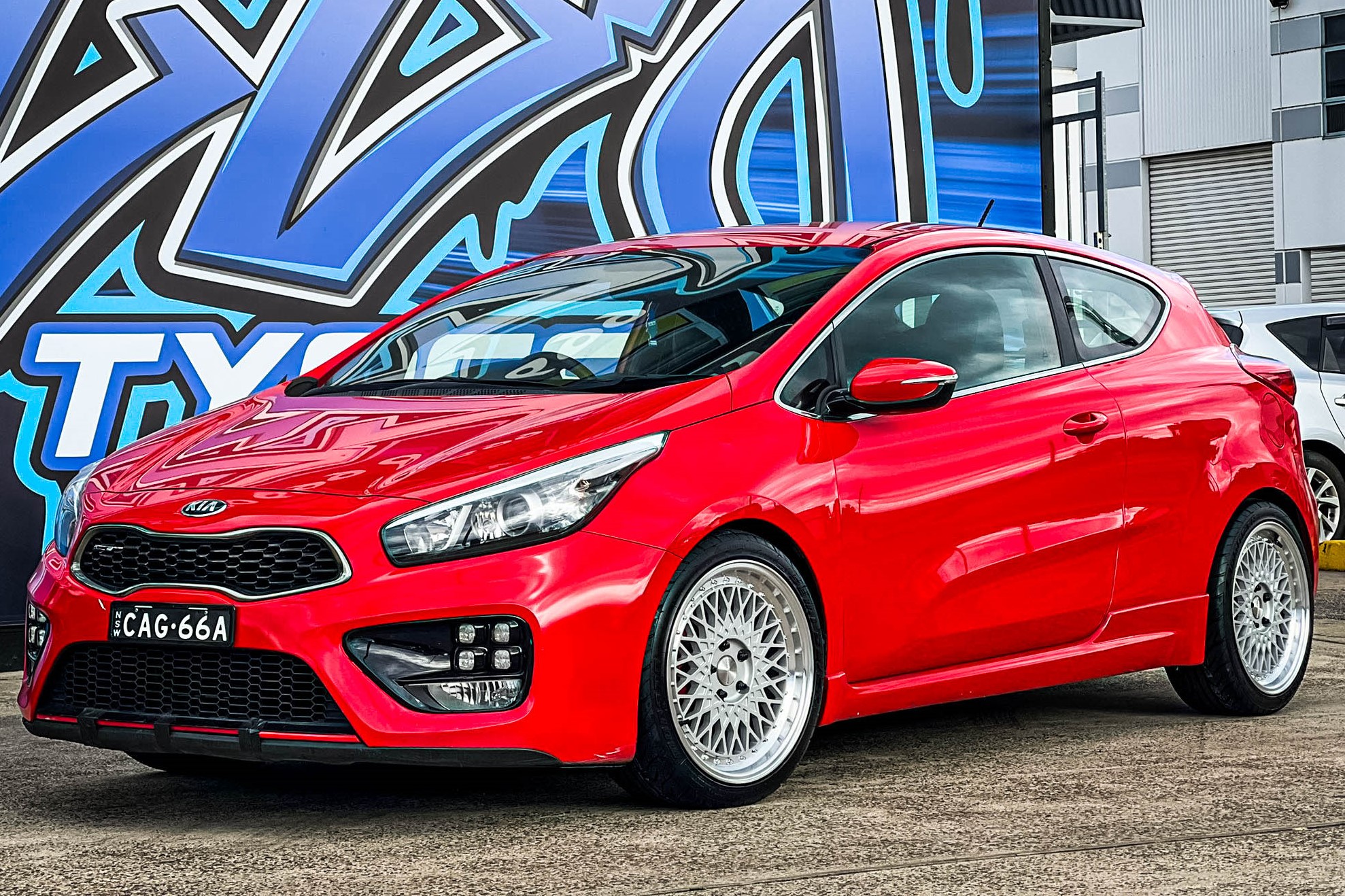 kia ceed avant garde m220 machined silver wheel #11913