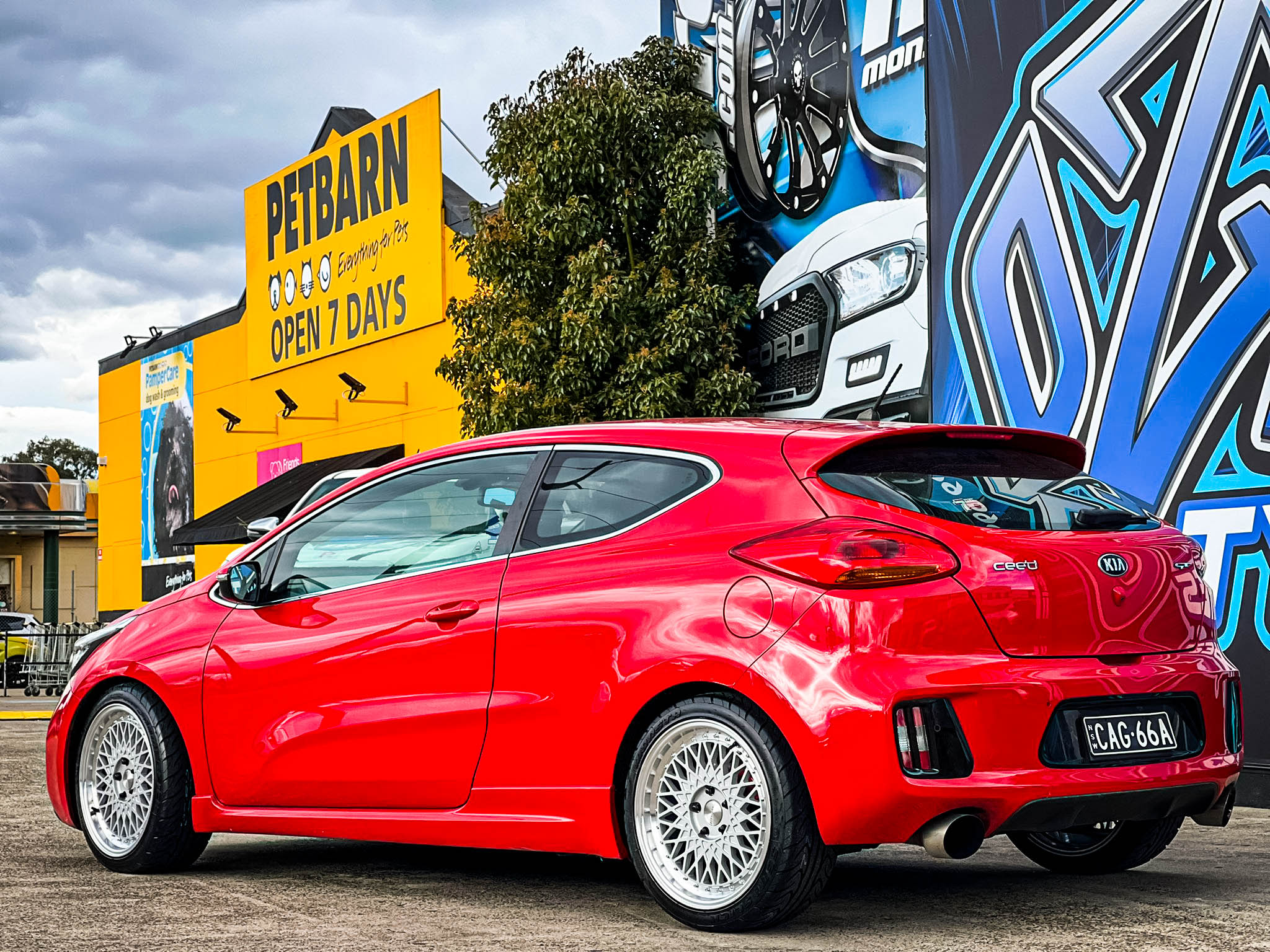 kia ceed avant garde m220 machined silver wheel #11913
