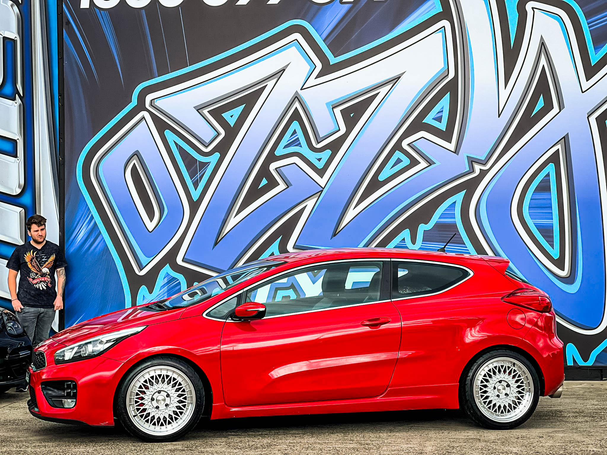 kia ceed avant garde m220 machined silver wheel #11913