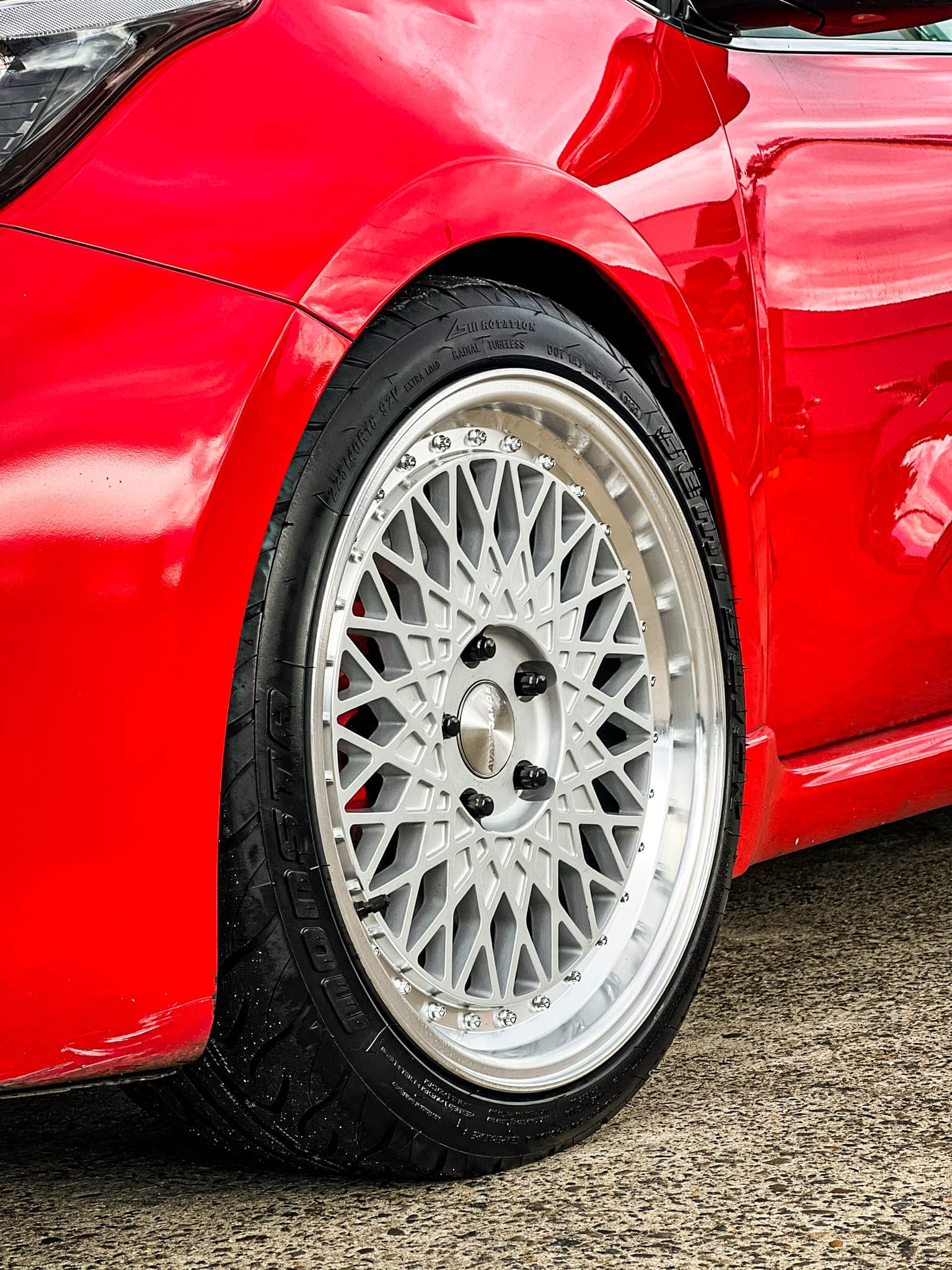 kia ceed avant garde m220 machined silver wheel #11913