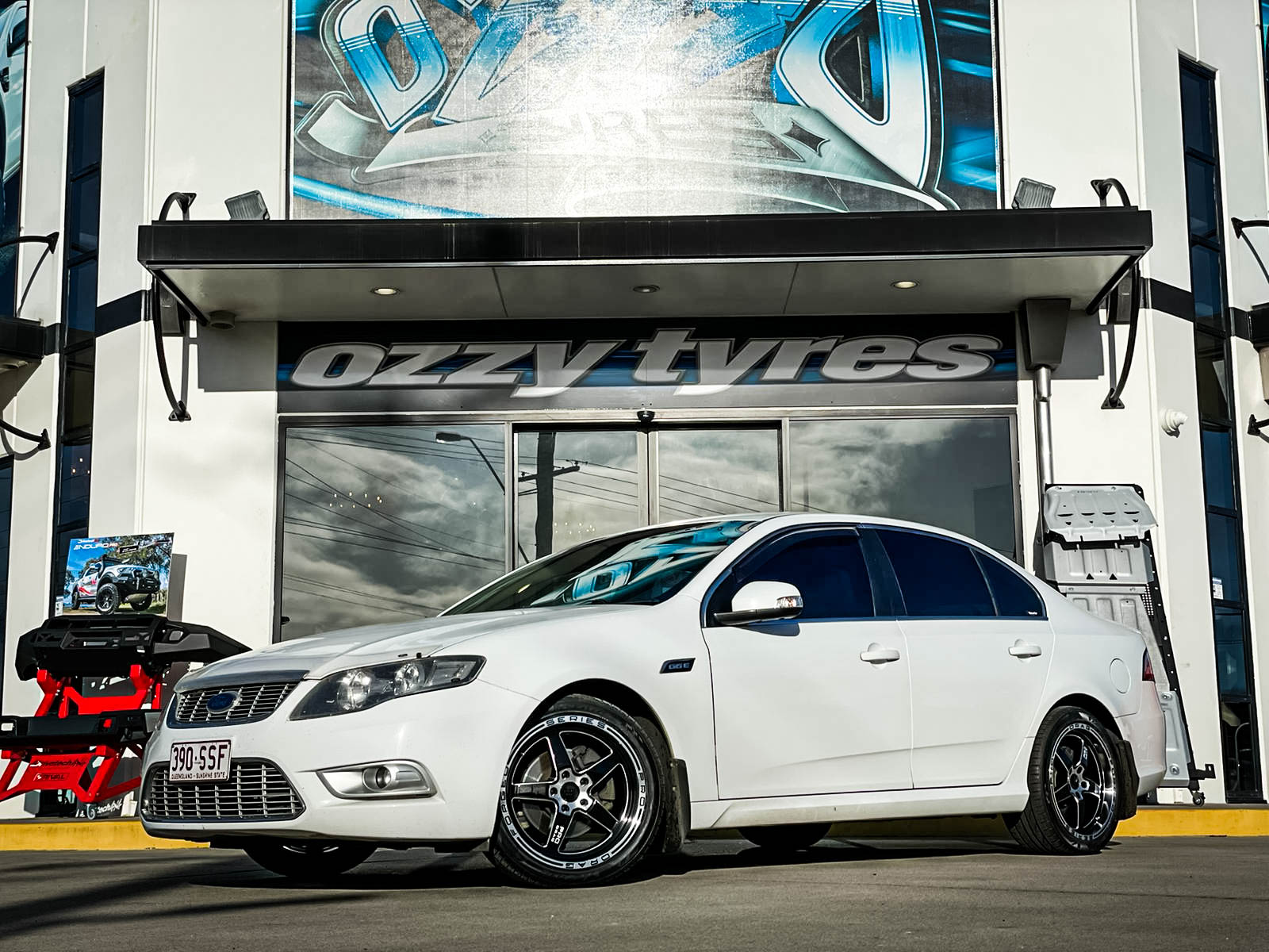 ford falcon pro drag pd1 machined lip wheel #11942