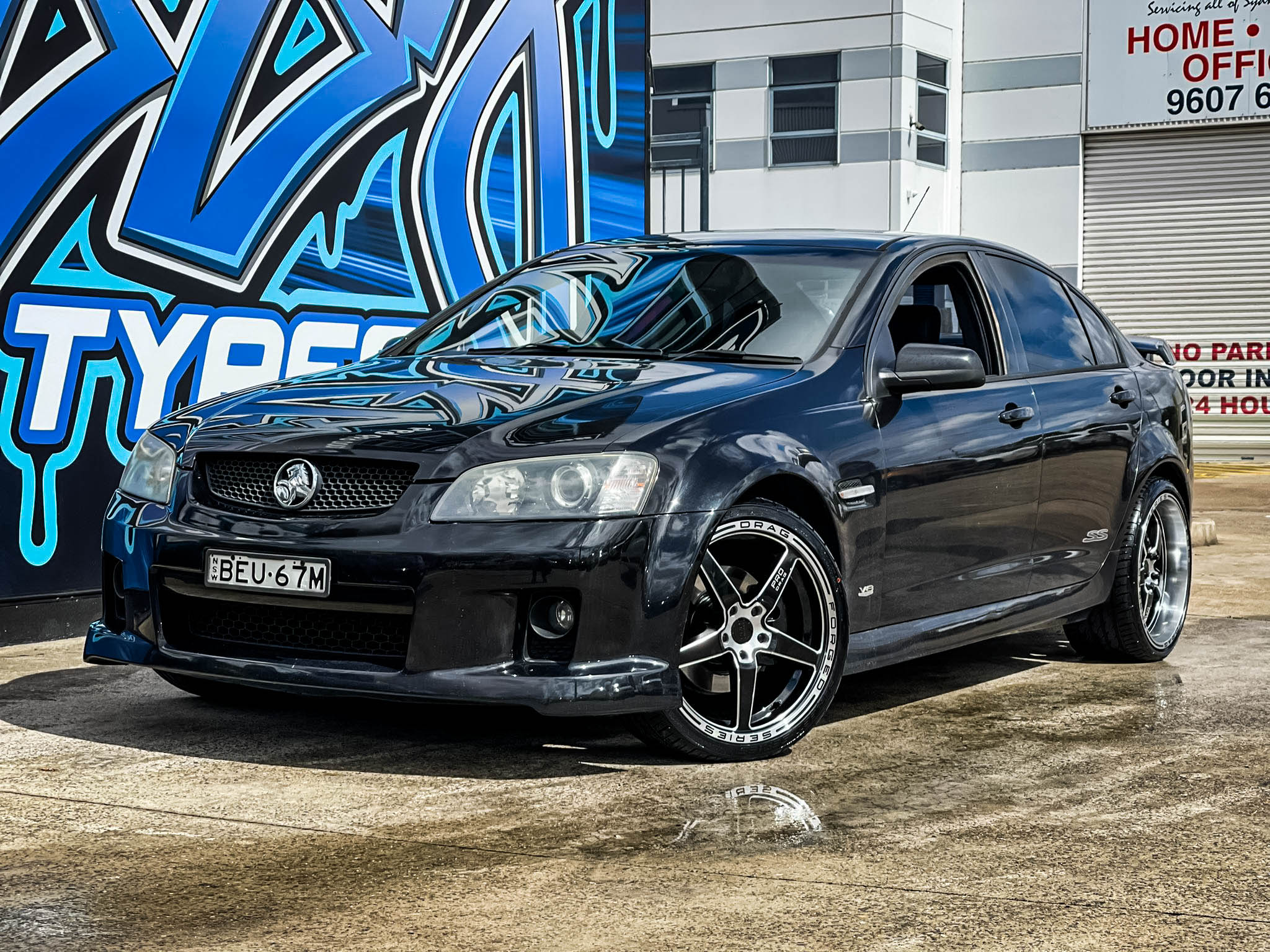 HOLDEN COMMODORE PRO DRAG PD1 MACHINED LIP Wheel #12005