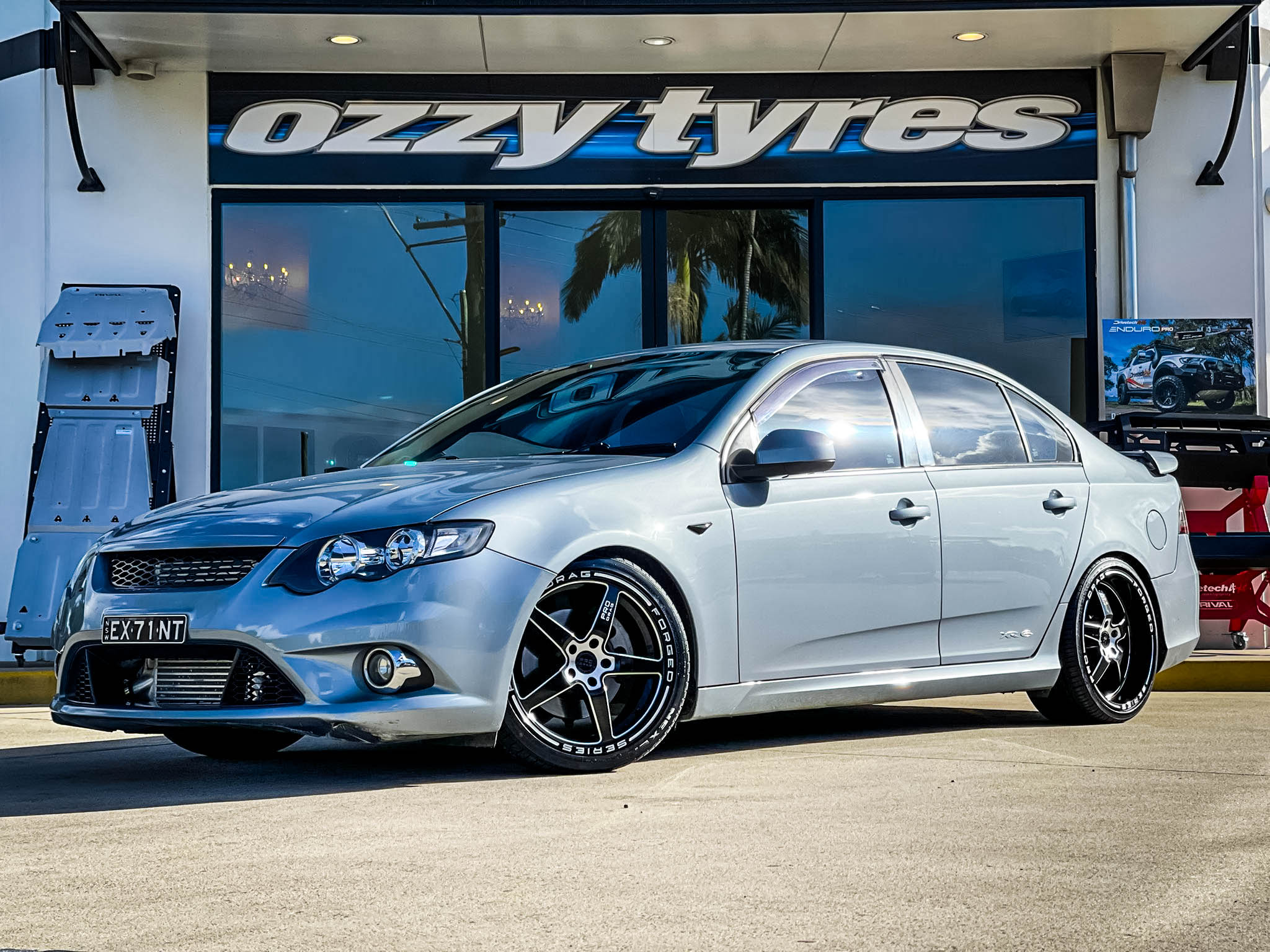 FORD FALCON PRO DRAG PD1 BLACK LIP Wheel #12024