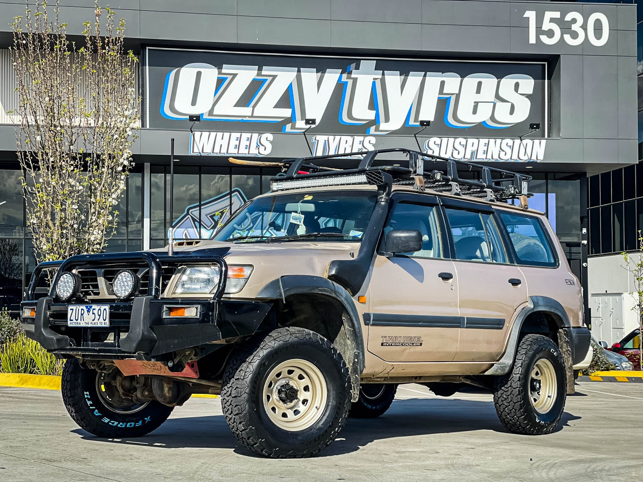 nissan patrol revolution steel wheel matte bronze wheel #12041