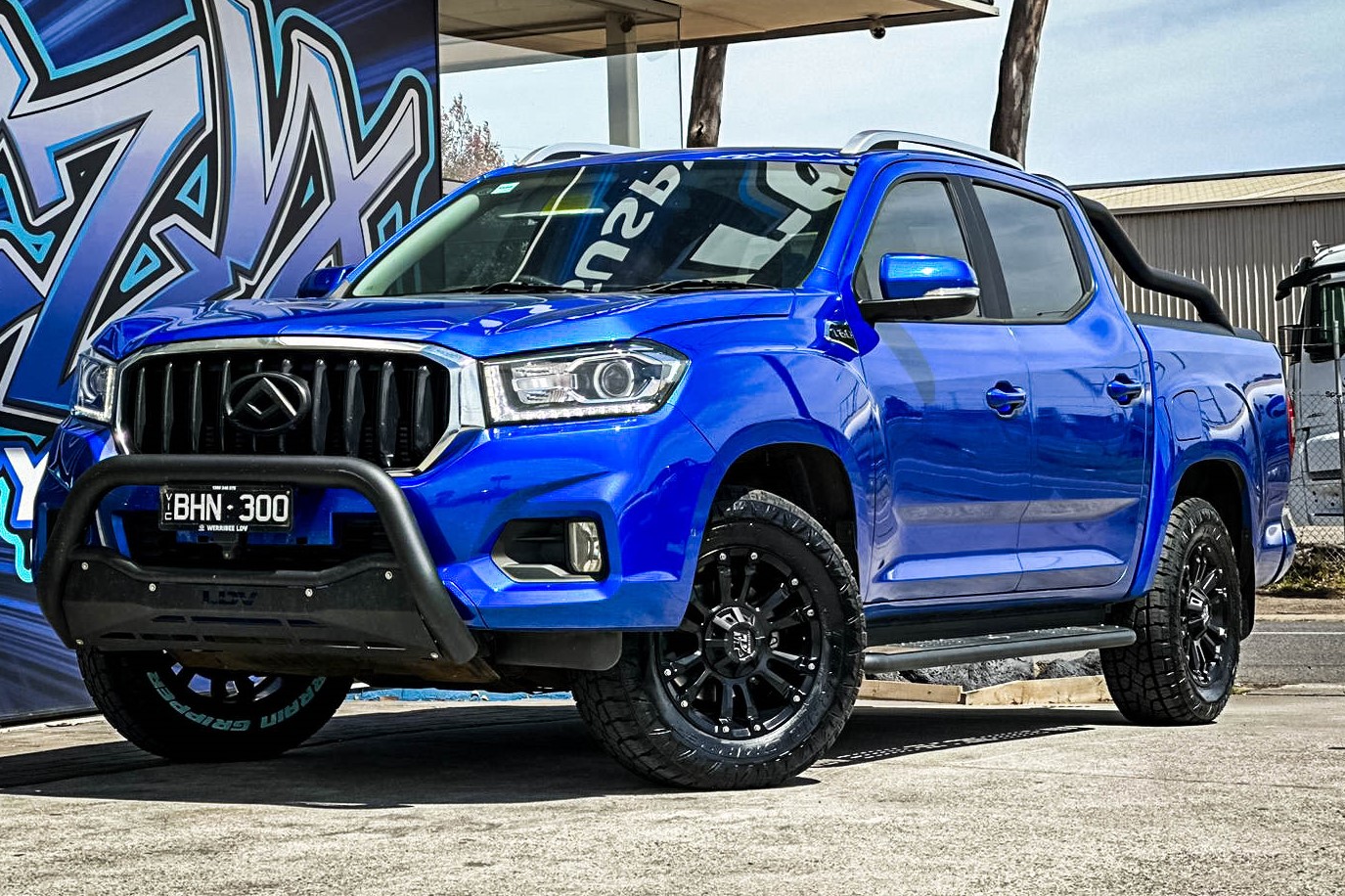 LDV T60 HUSSLA AMBUSH MATTE BLACK Wheel #12175