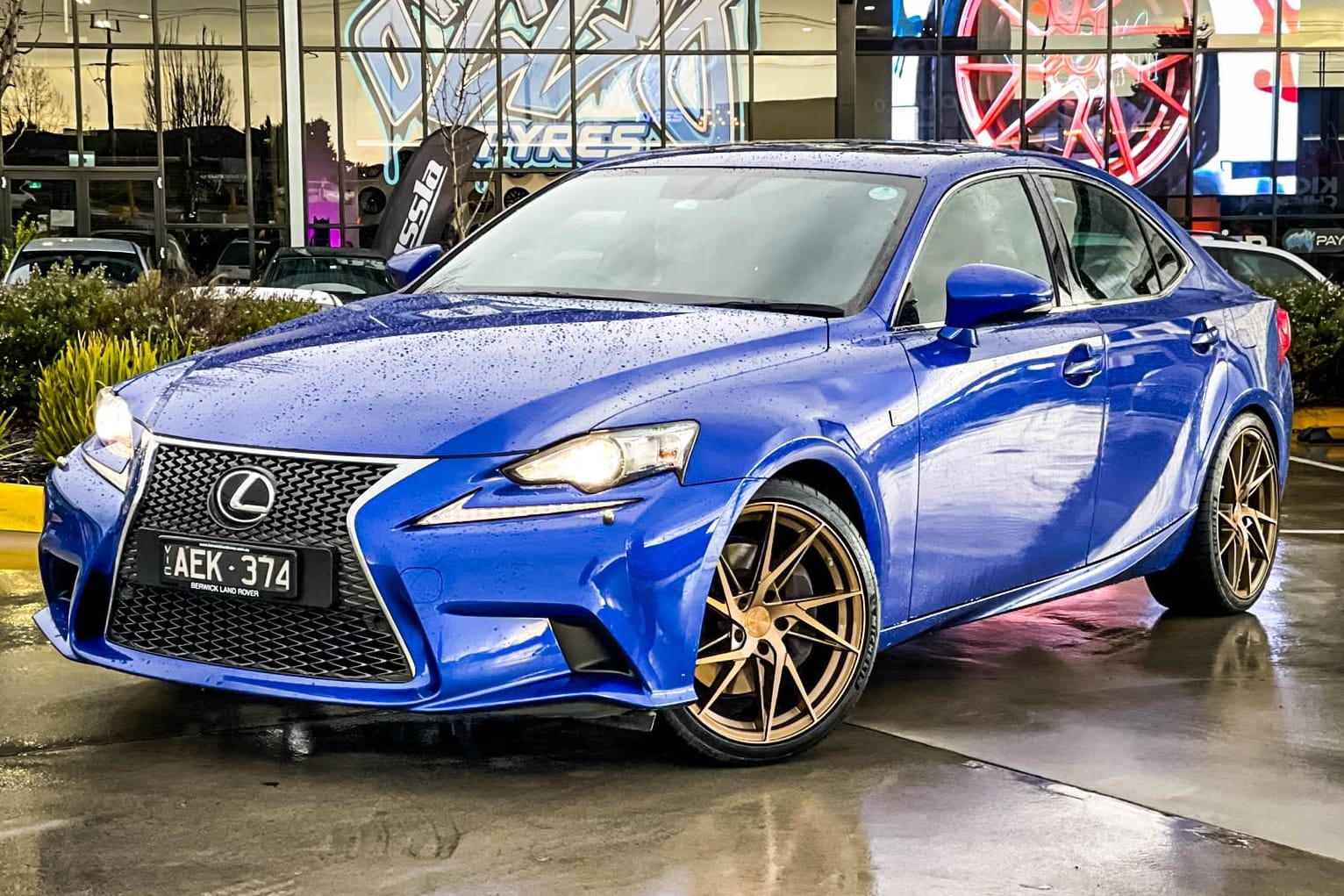 LEXUS IS VERTINI RFS1.9 BRUSHED DUAL BRONZE Wheel #12200