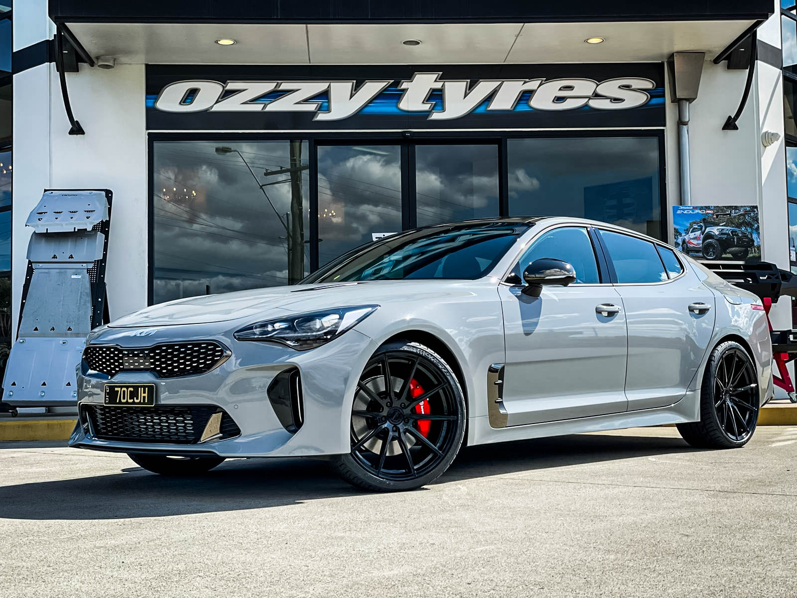 KIA STINGER VERTINI RF1.1 GLOSS BLACK Wheel #12233