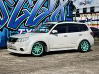 subaru forester hussla 027 pastel mint wheel #12314