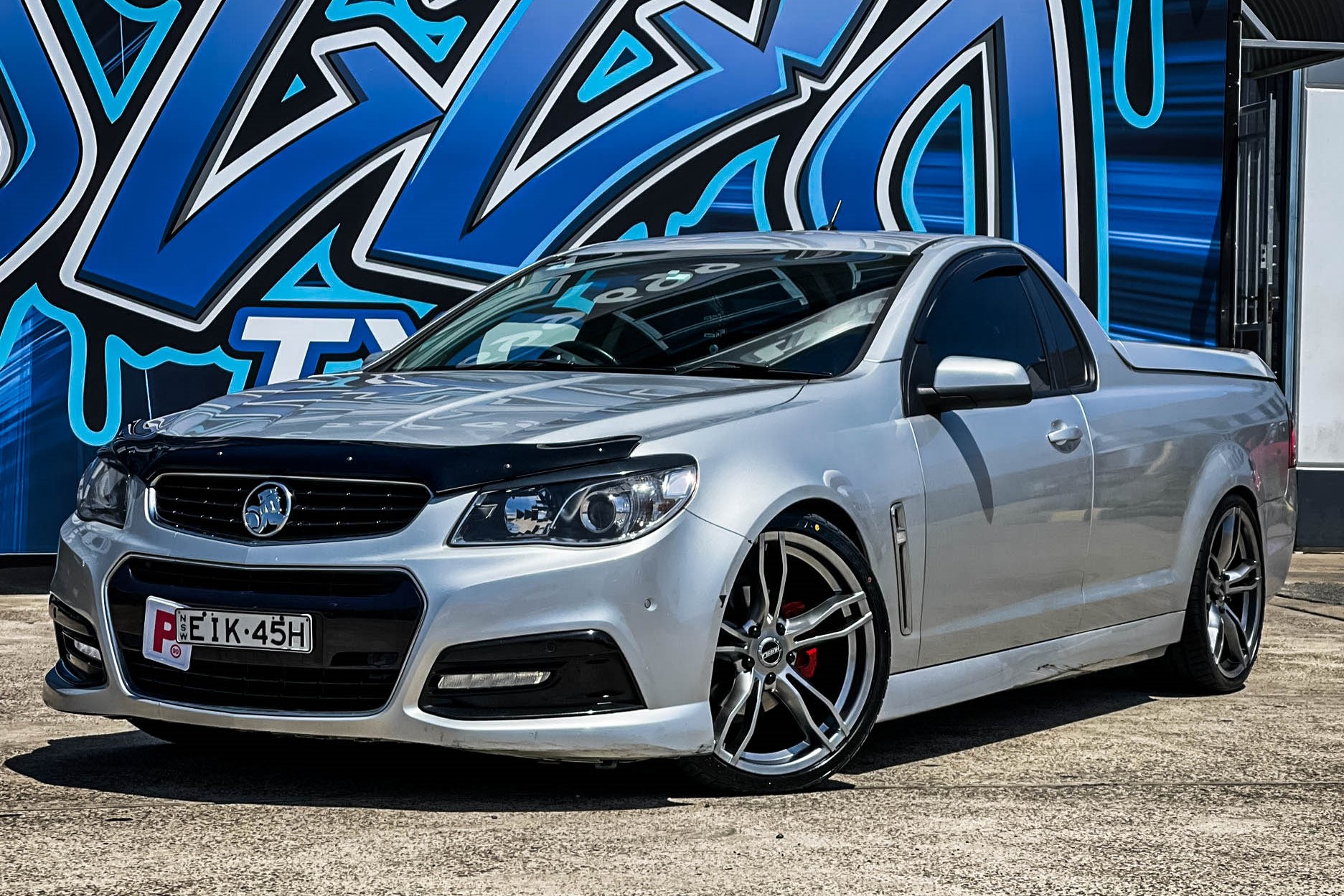 HOLDEN COMMODORE HUSSLA ALL STAR HYPER BLACK Wheel #12440