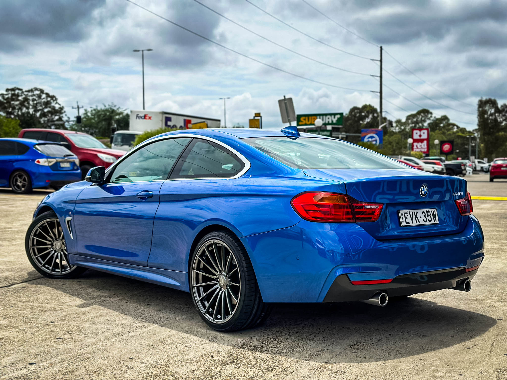 bmw 4 series hussla berlin hyper black wheel #12460