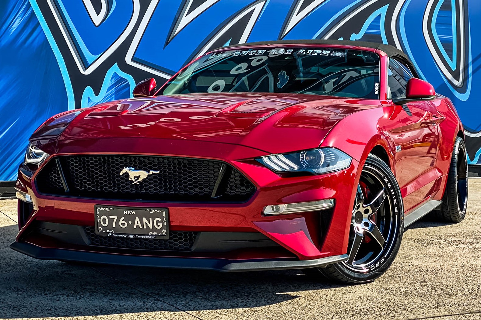 FORD MUSTANG PRO DRAG PD1 BLACK LIP Wheel #12509