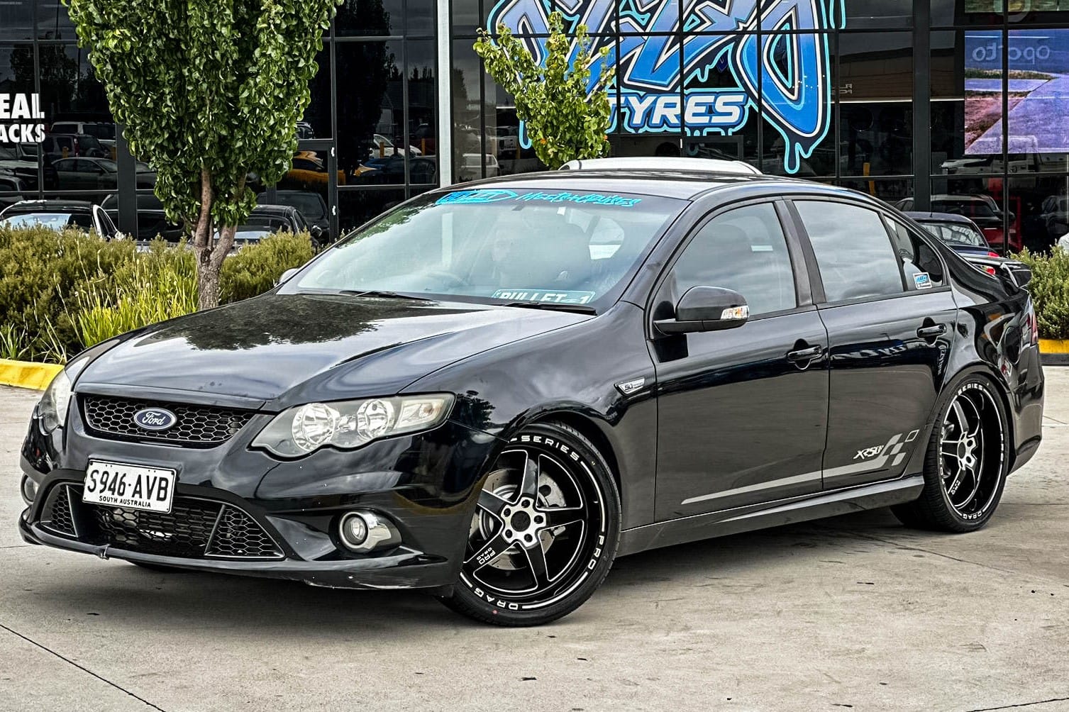 FORD FALCON PRO DRAG PD1 BLACK LIP Wheel #12655