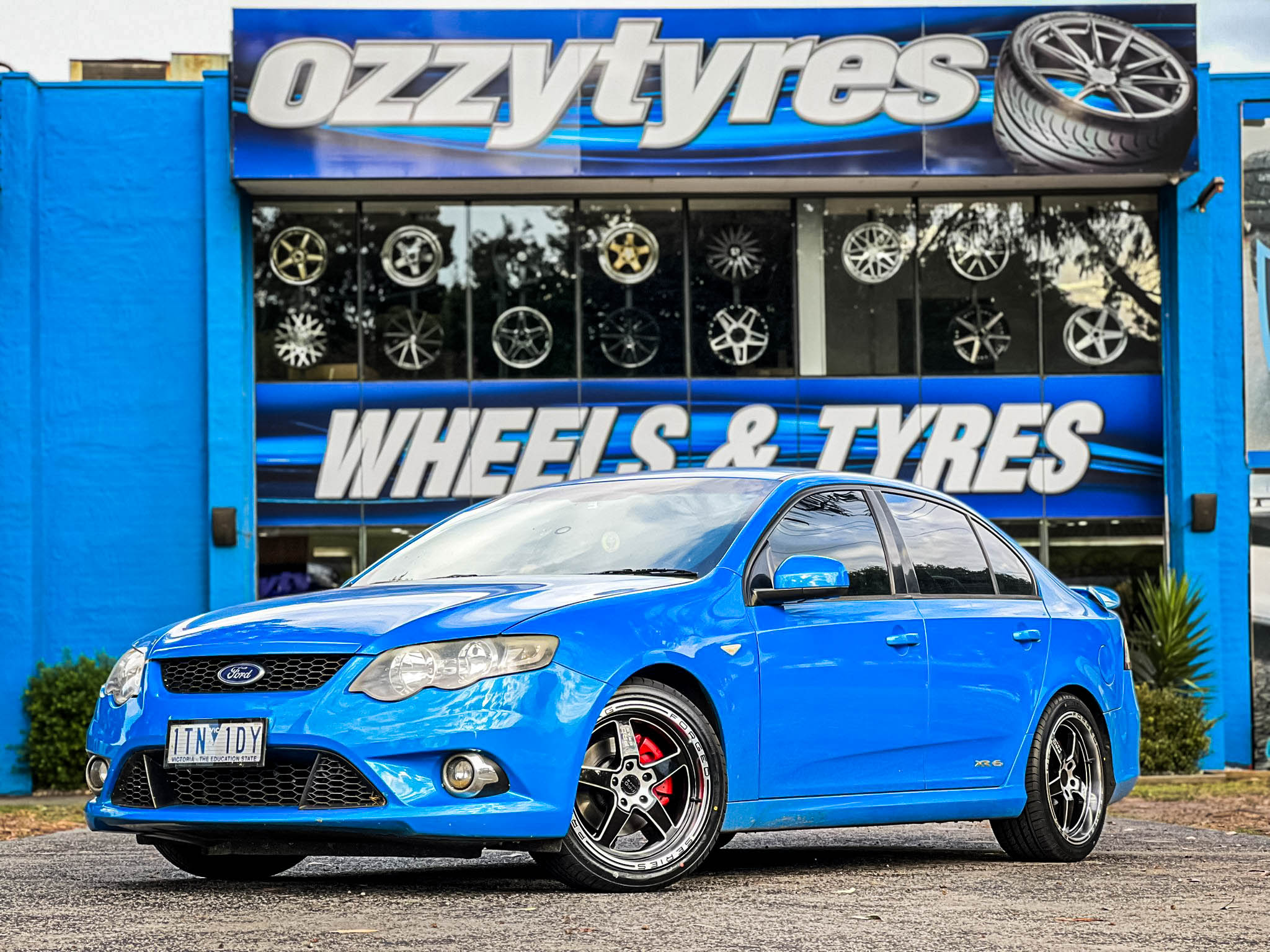 ford falcon pro drag pd1 black lip wheel #12794