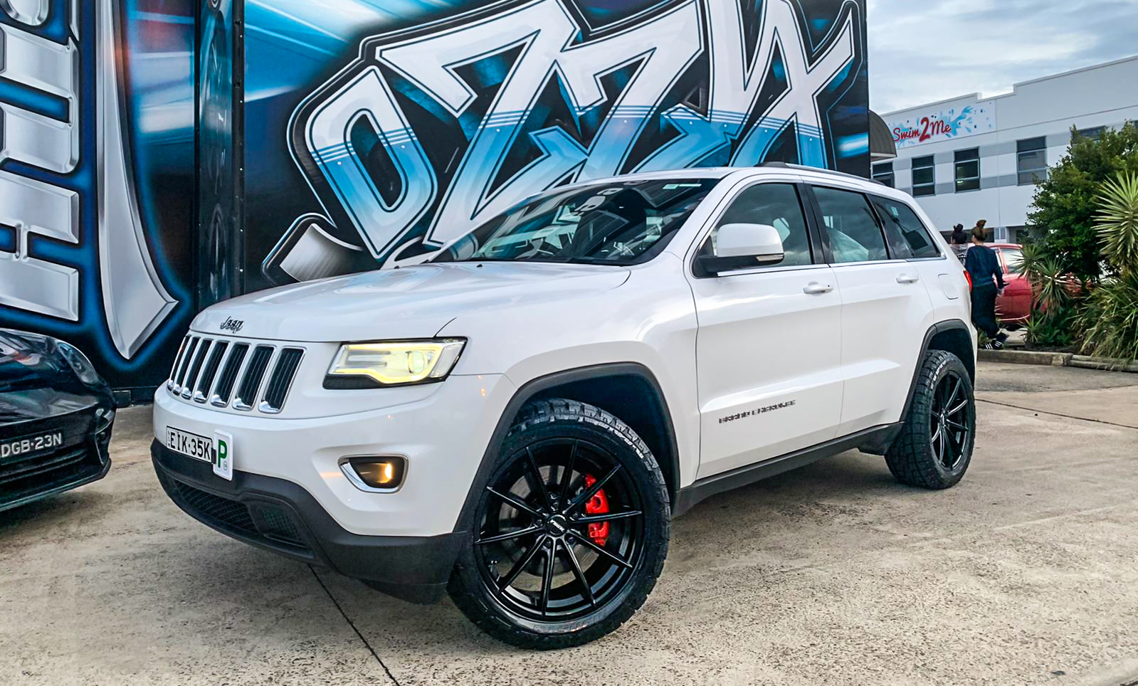 Jeep grand cher hussla moz gloss black #1282