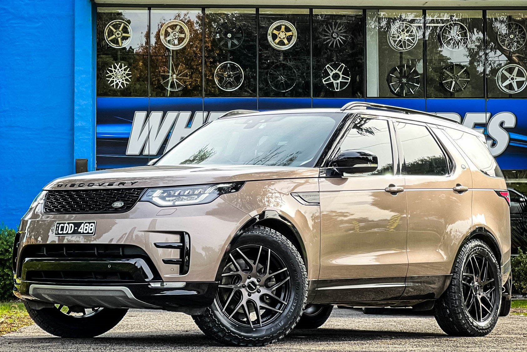 land rover range rover hussla savage gloss black dark tint wheel #13005