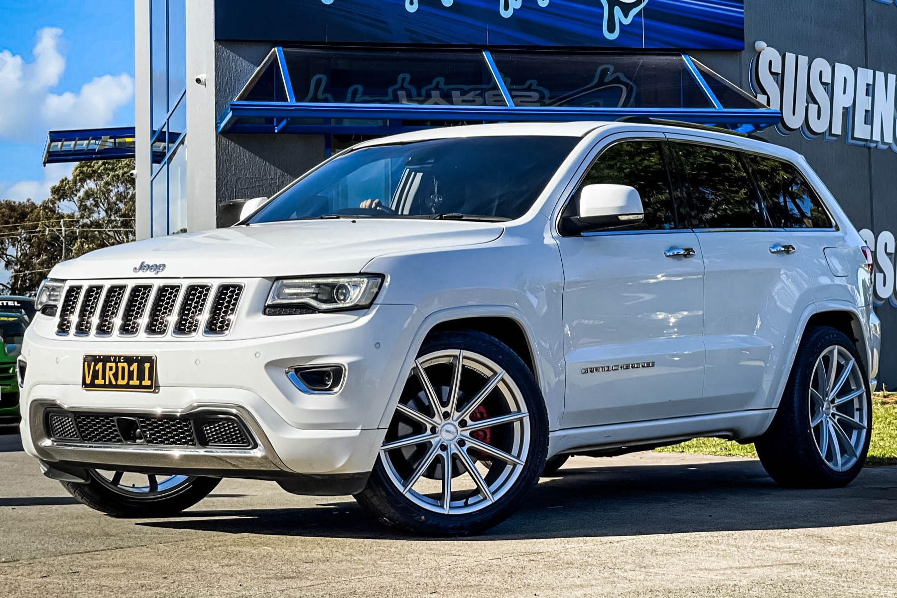 JEEP GRAND CHEROKEE HUSSLA MOZ BRIGHT SILVER Wheel #13092
