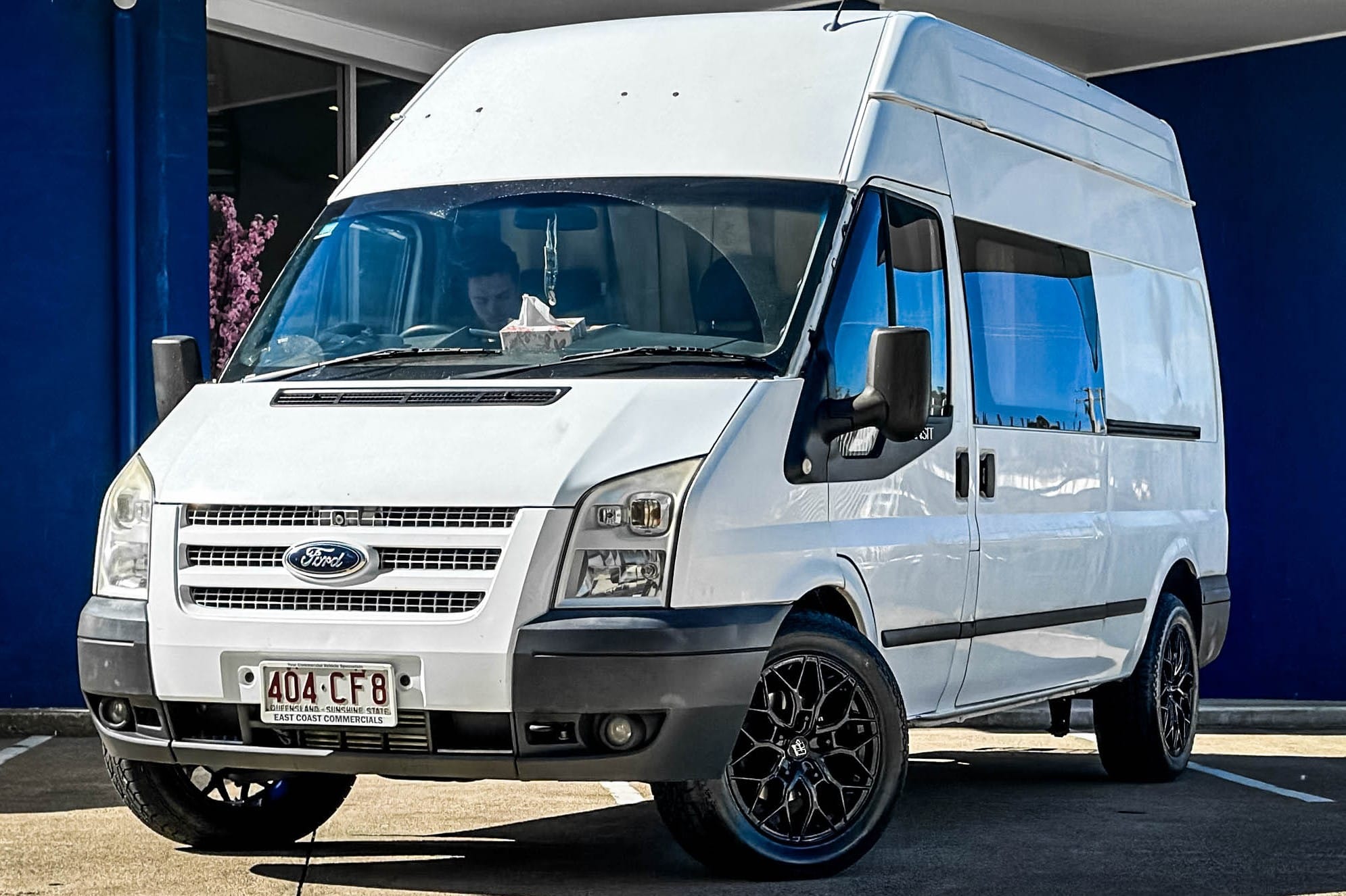 ford transit hussla transit full gloss black wheel #13117