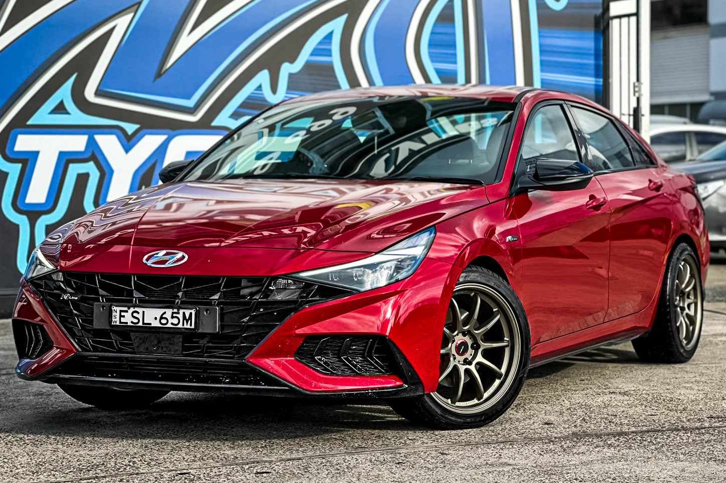 HYUNDAI I40 AVID AV-40 MATTE BRONZE Wheel #13130