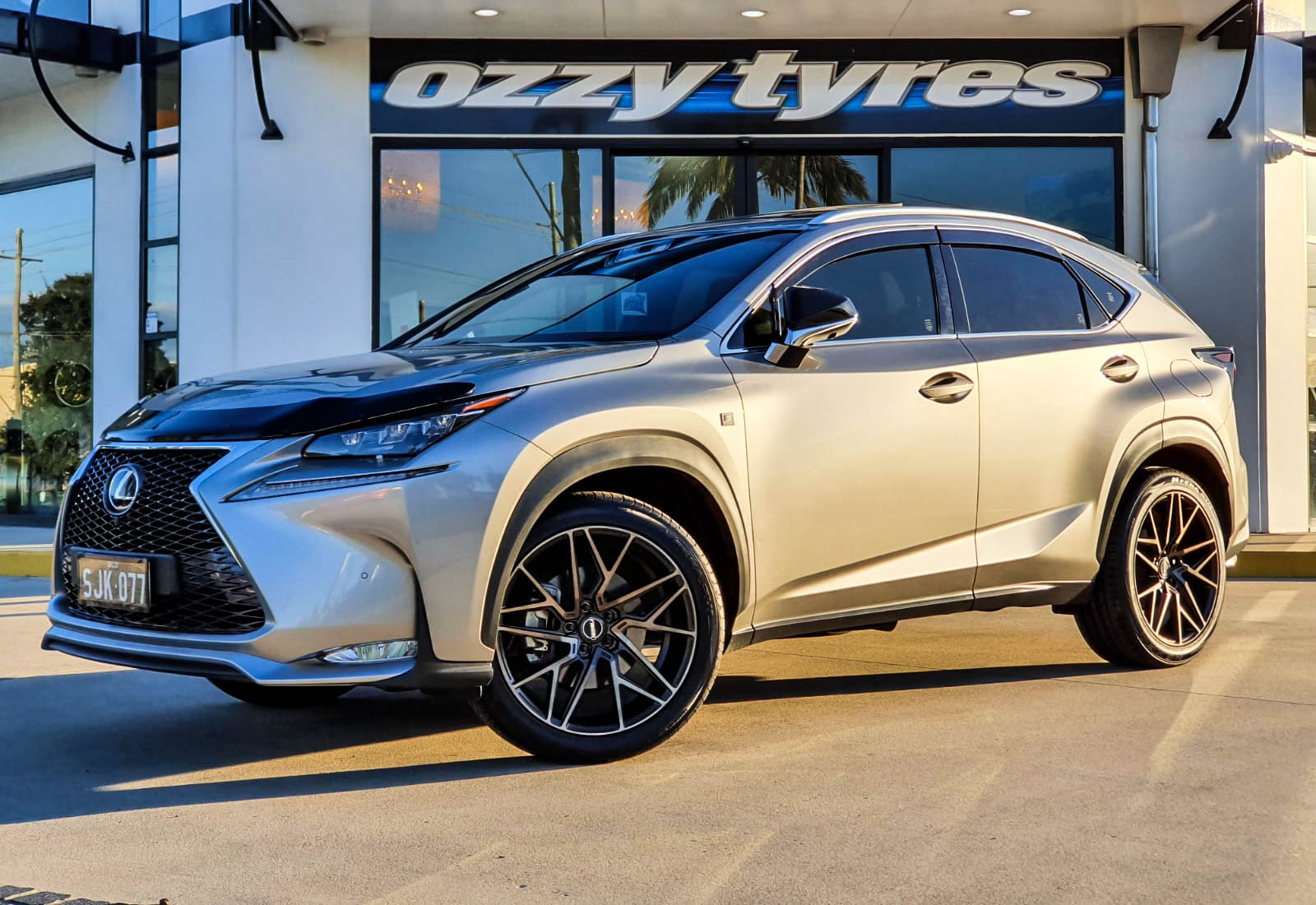 Lexus nx hussla jacques matte bronze bronze tint face #1317
