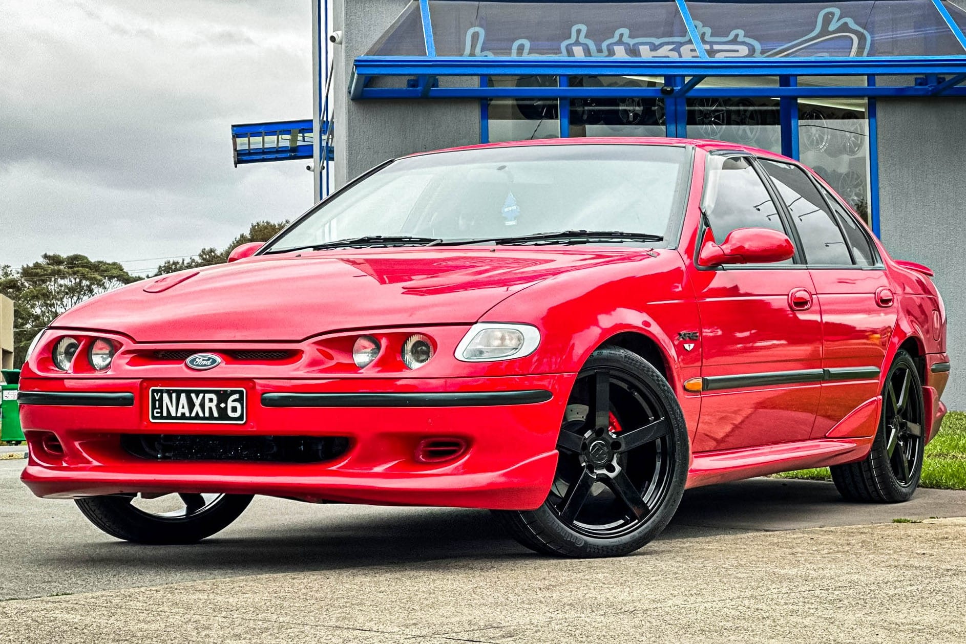 FORD FALCON HUSSLA BILLZ GLOSS BLACK Wheel #13190