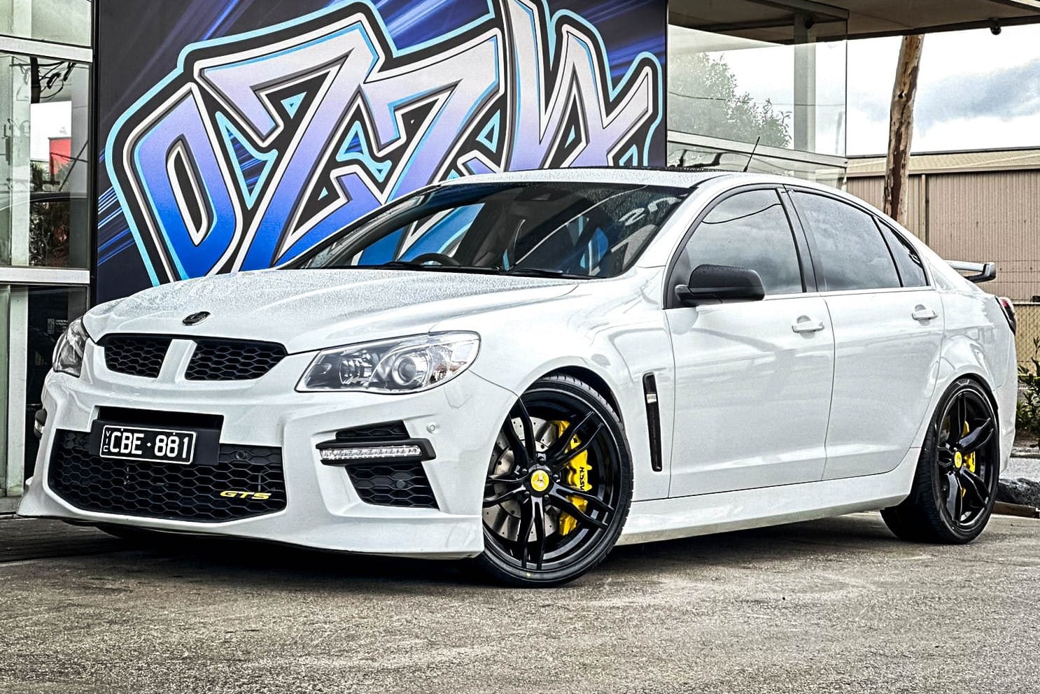 HOLDEN HSV GTS HUSSLA ALL STAR GLOSS BLACK Wheel #13208