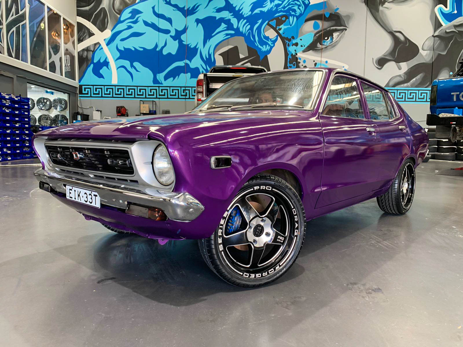 Mazda capella pro drag pd1 black lip #1325