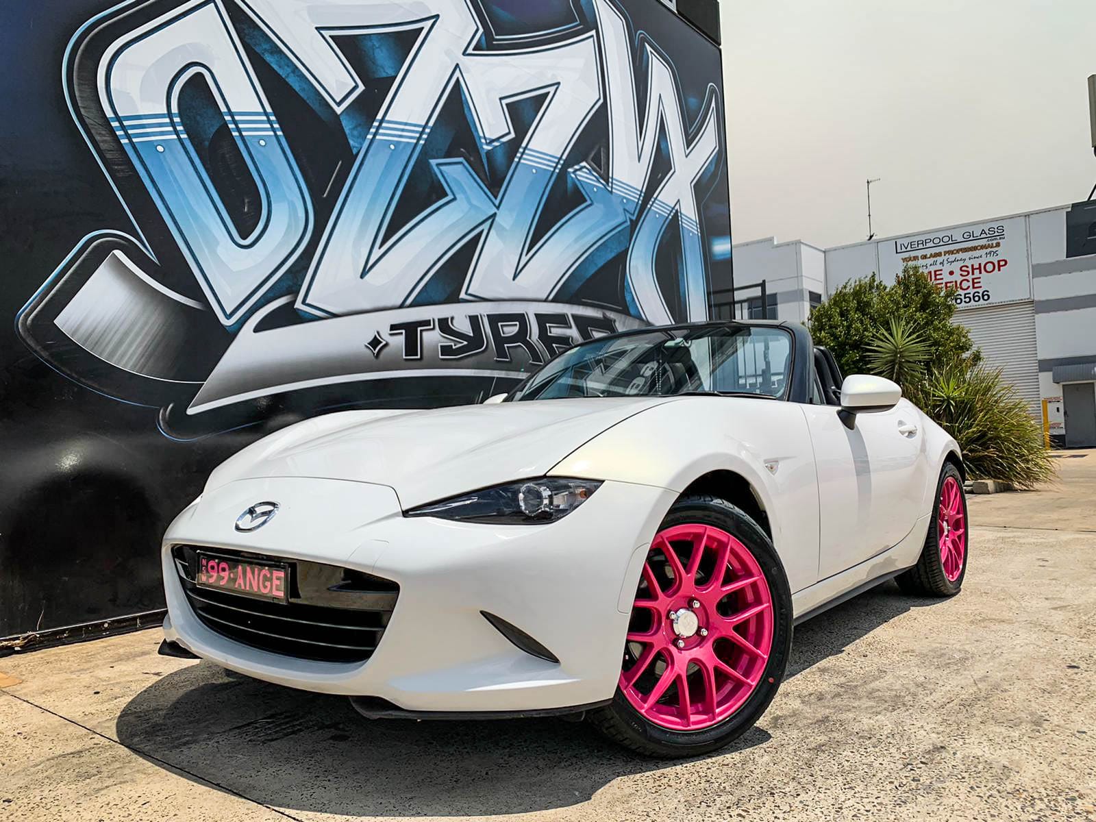 Mazda mx-5 hussla 030 pink #1349
