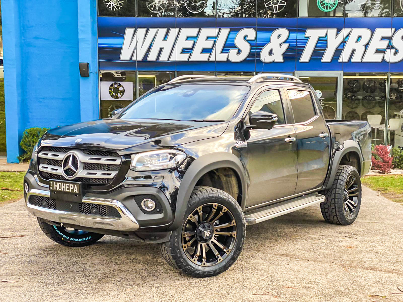 Mercedes-benz x-class hussla ambush bronze tint face #1350