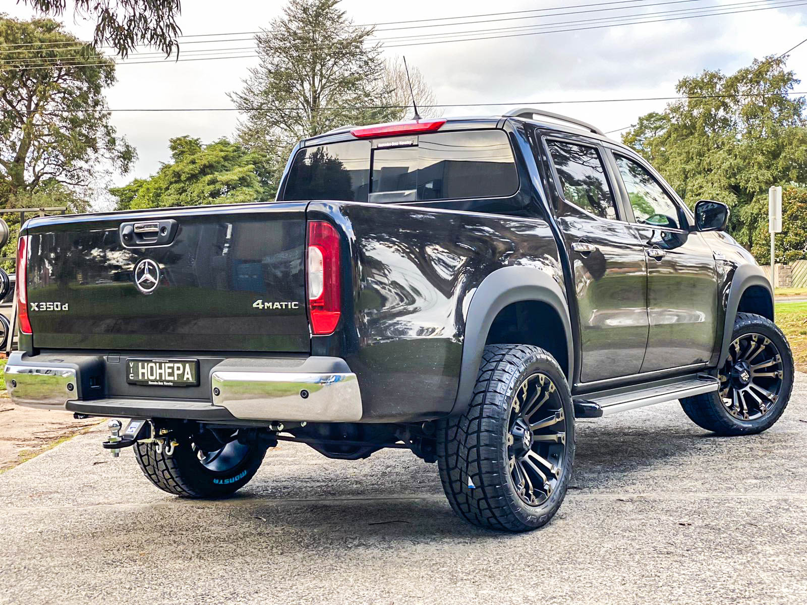Mercedes-benz x-class hussla ambush bronze tint face #1350
