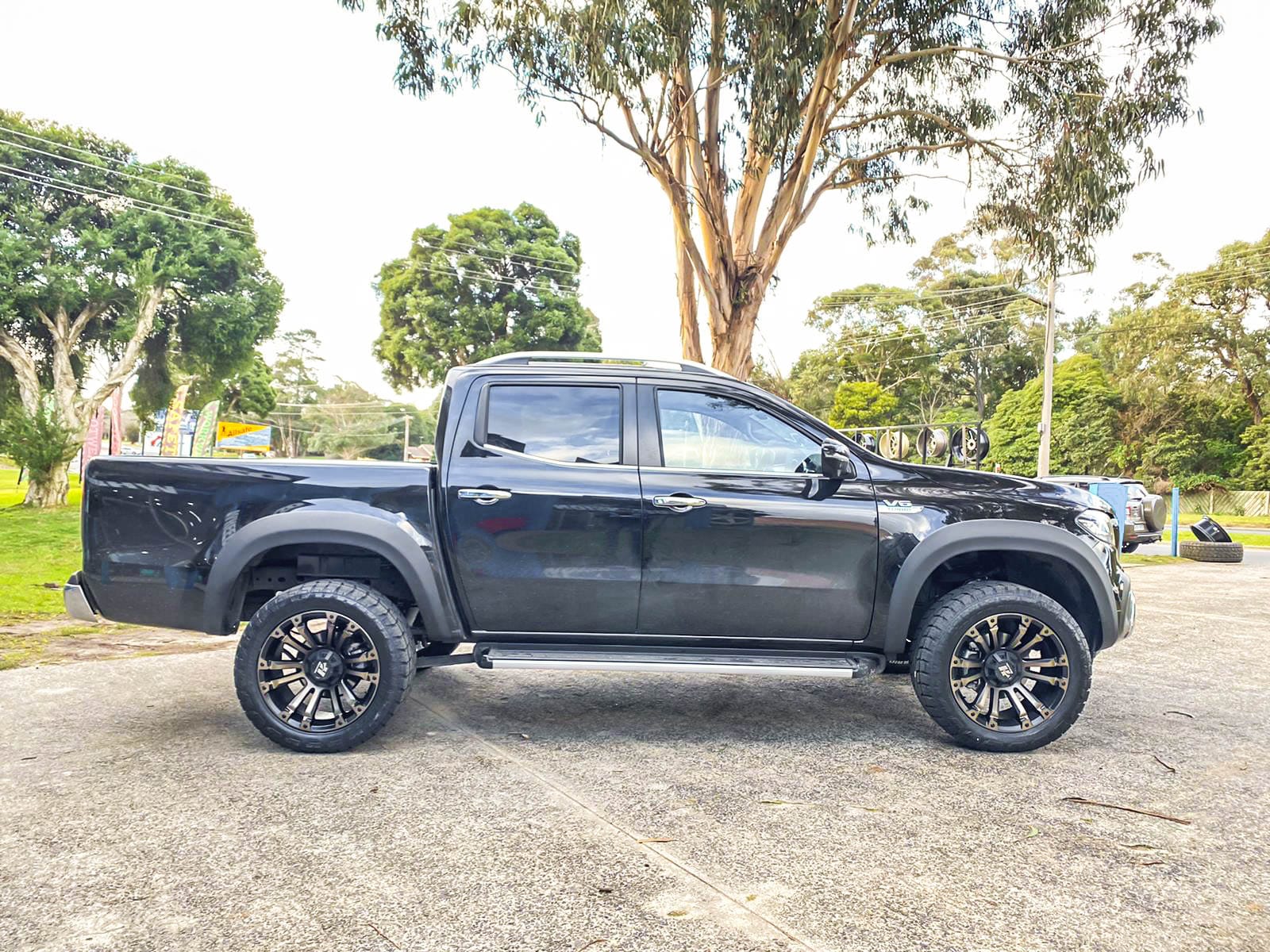 Mercedes-benz x-class hussla ambush bronze tint face #1350