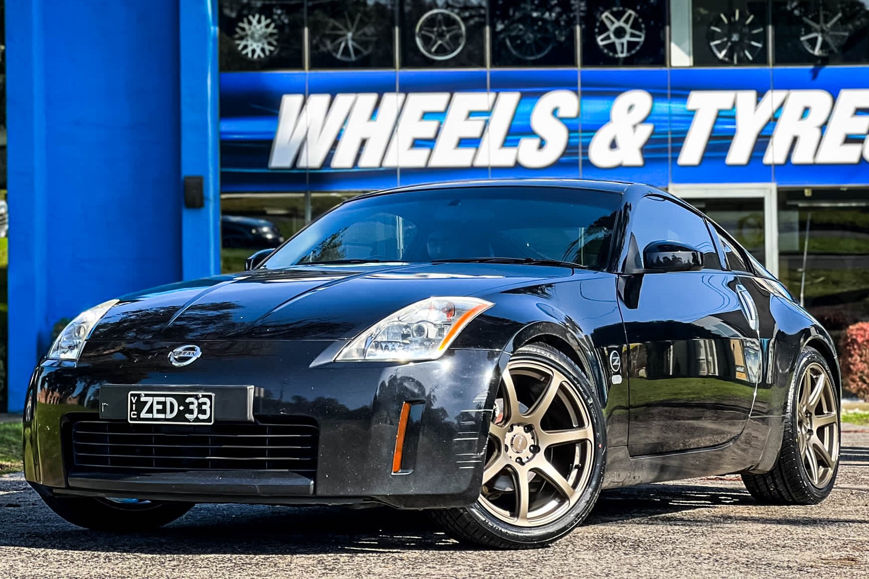 NISSAN 350Z HUSSLA OSAKA MATTE BRONZE Wheel #13581